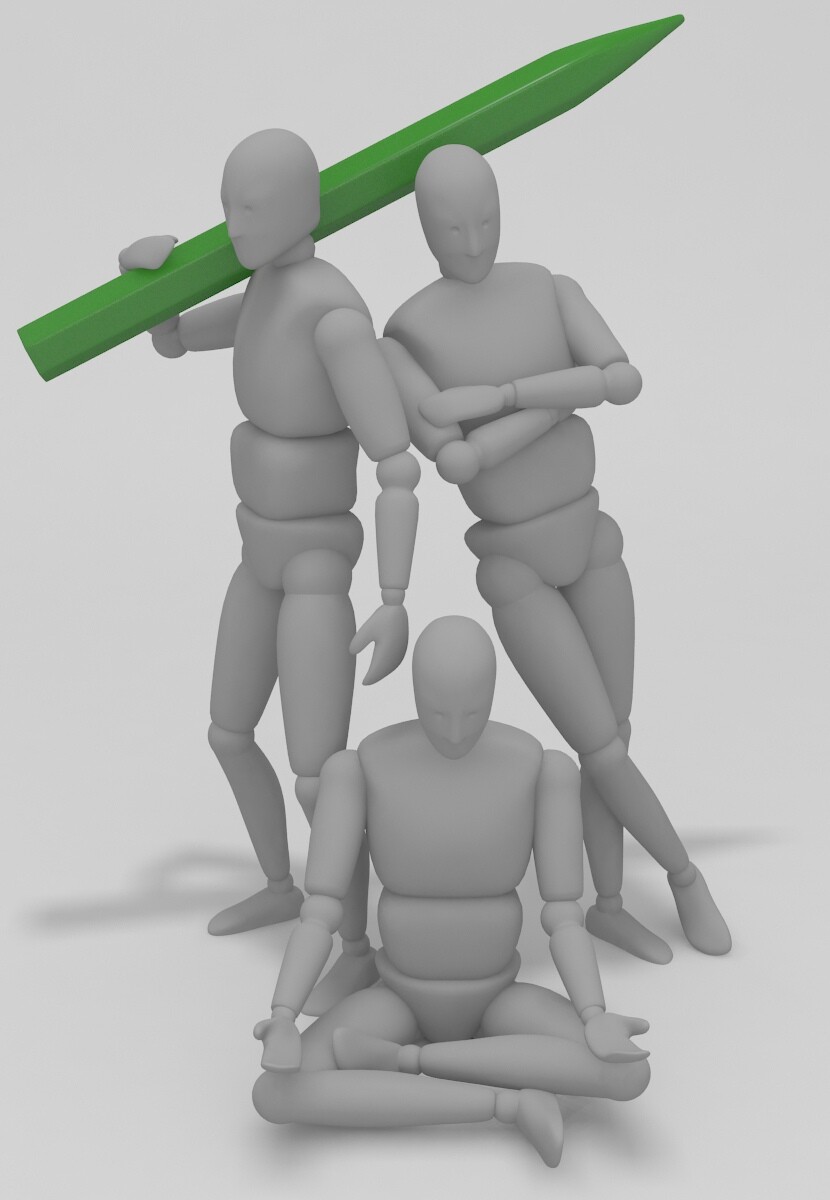 ArtStation - Dummy / model