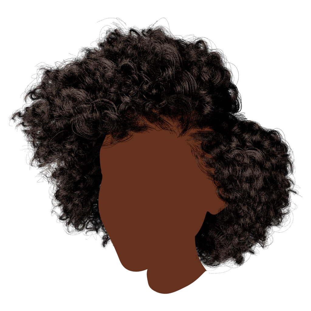 ArtStation - 3a textured hair groom xgen