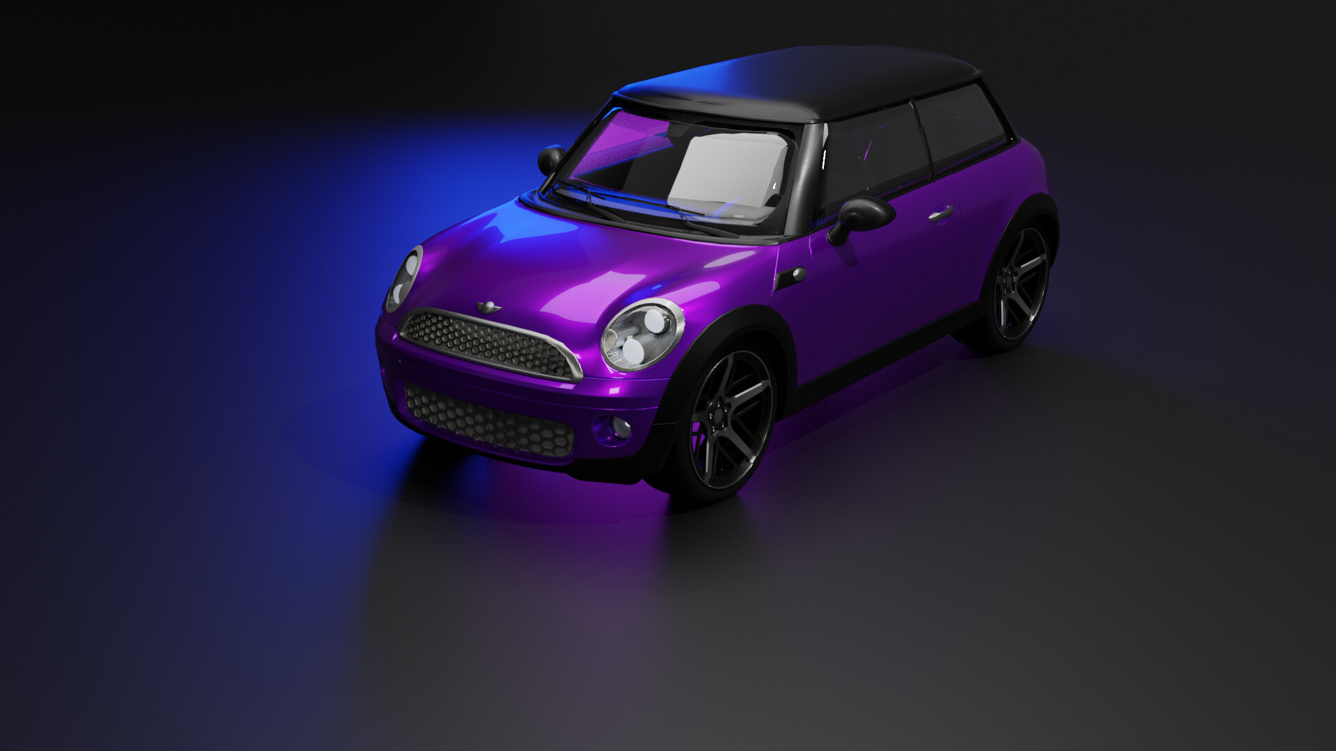 ArtStation - Mini Cooper