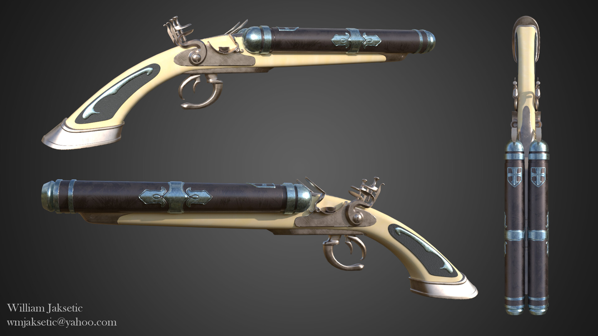 ArtStation - FlintlockPIstol