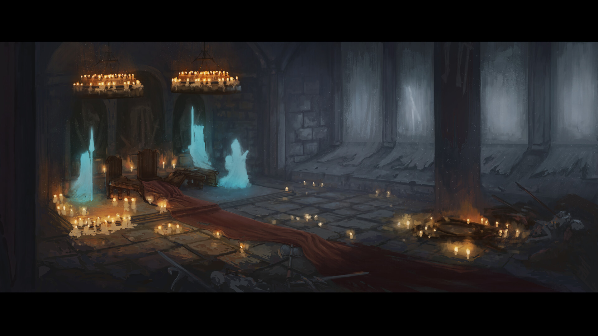 ArtStation - Decrepit Throne Room