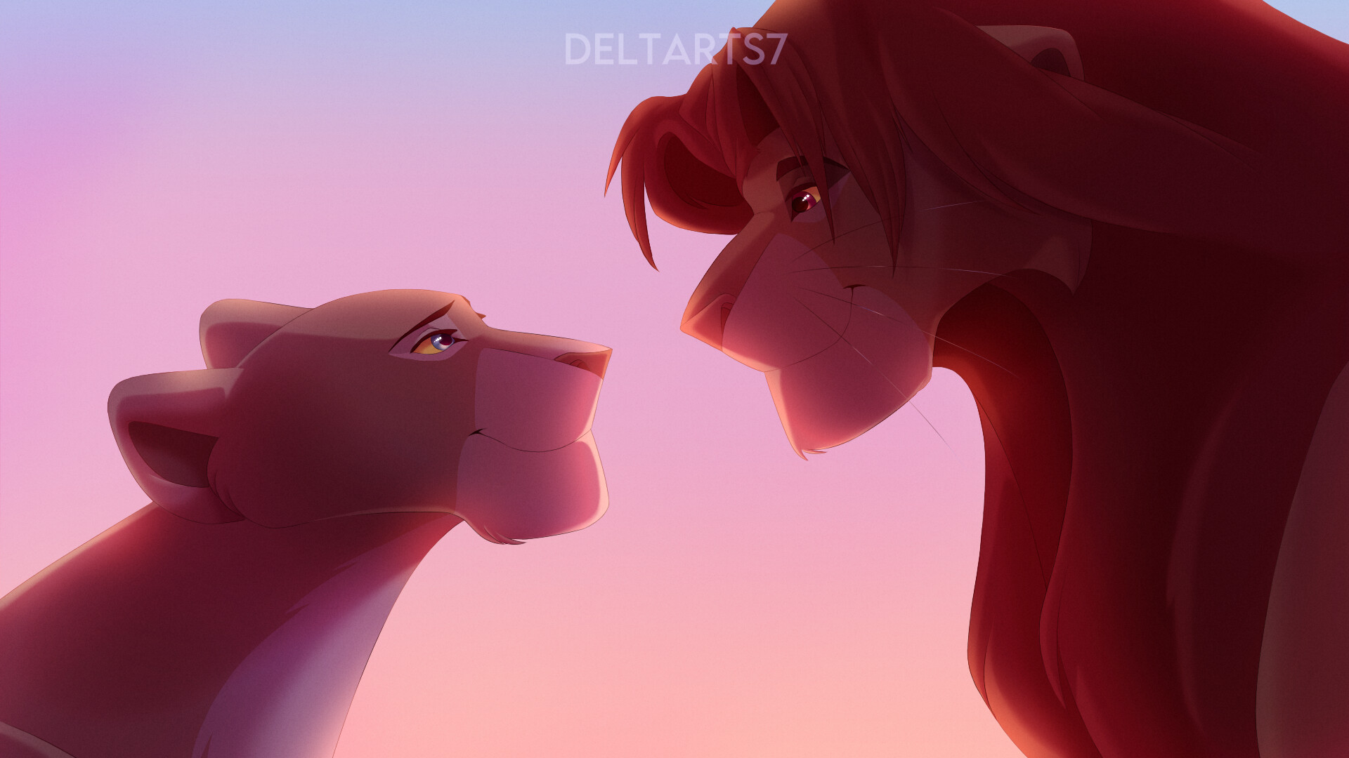 Lion King Simba And Nala Can You Feel The Love Tonight