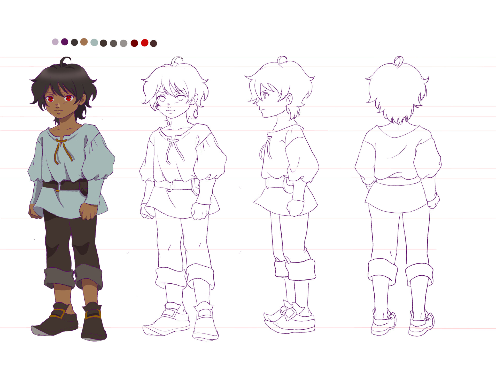 ArtStation - Original Character Design (Hugo)