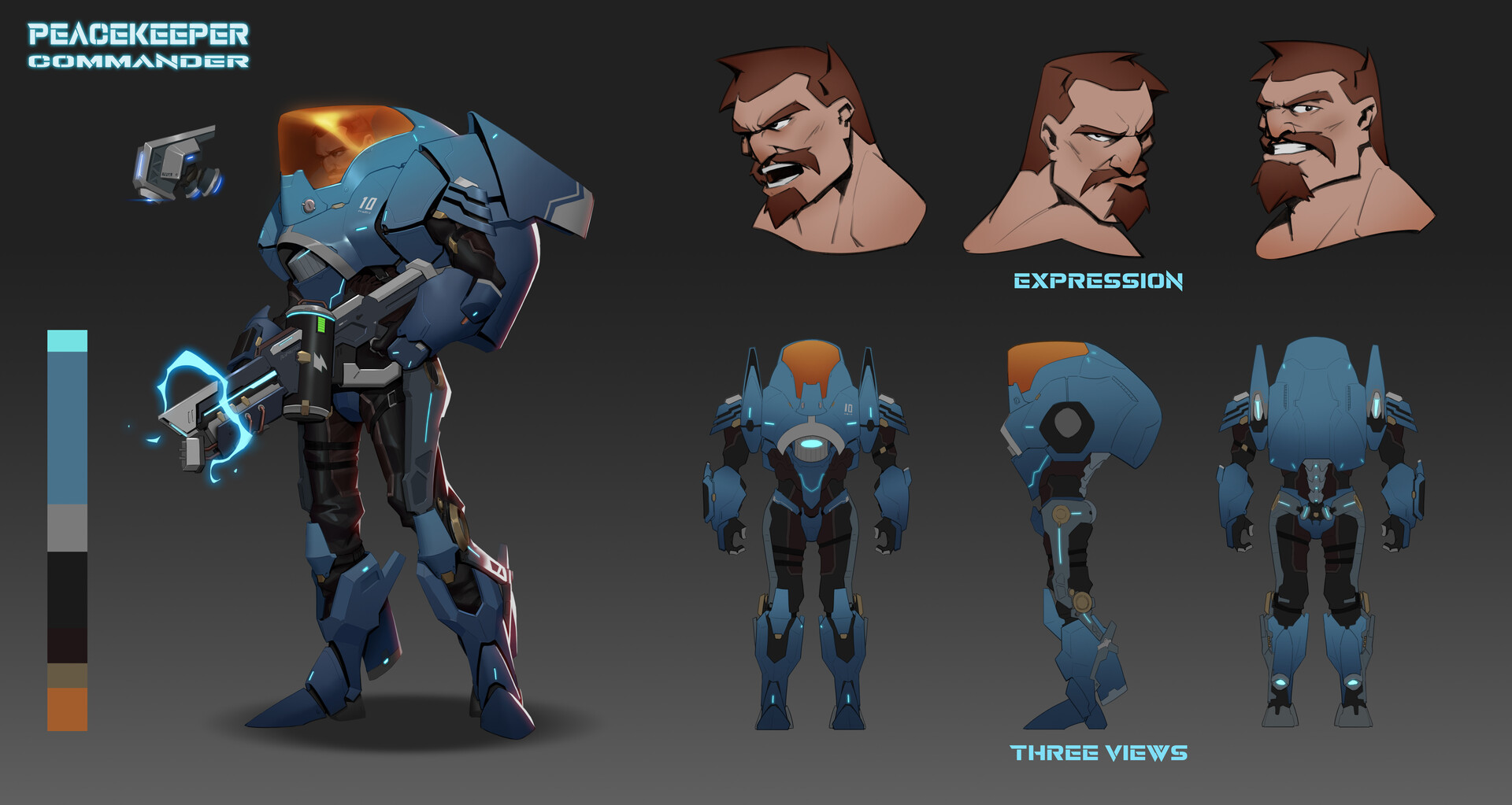 Magnosaurus - 维和者指挥官