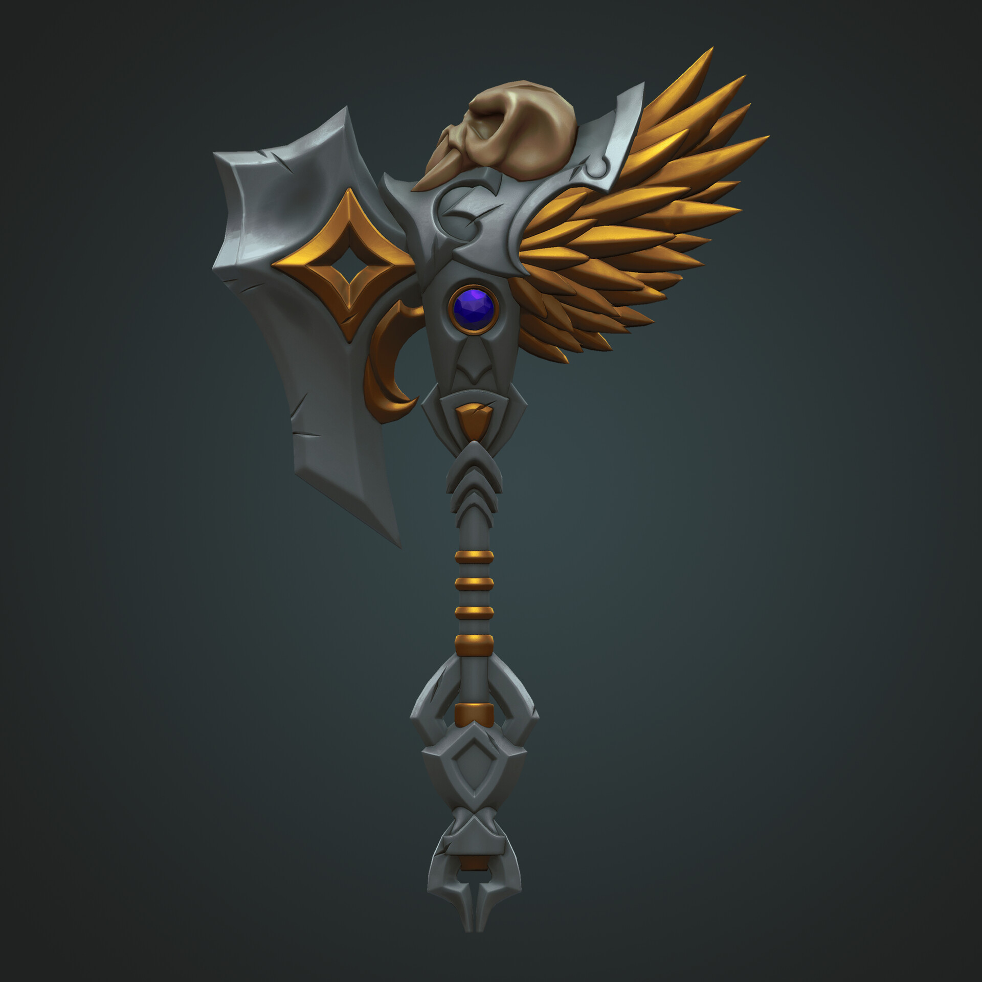 ArtStation - hand-paint axe