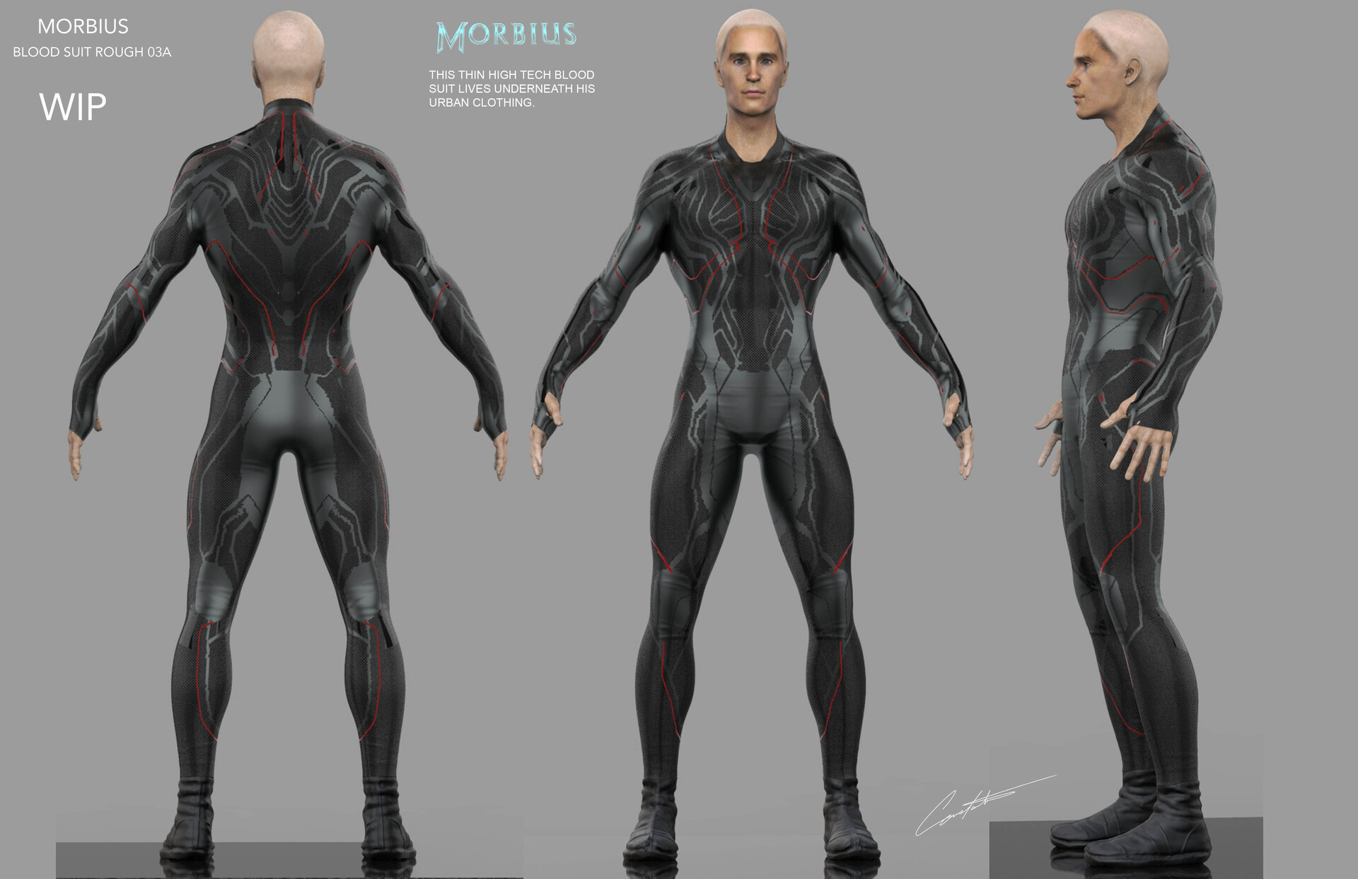 Constantine Sekeris - MORBIUS costume concepts 02