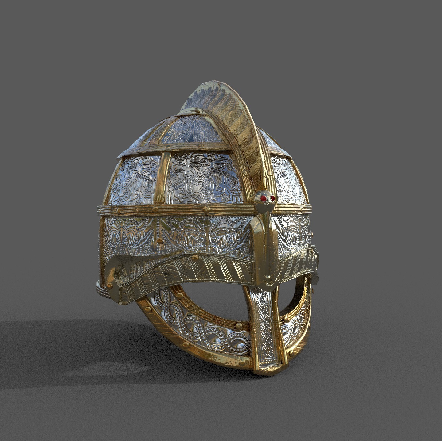 ArtStation - Viking Soldier Helmet