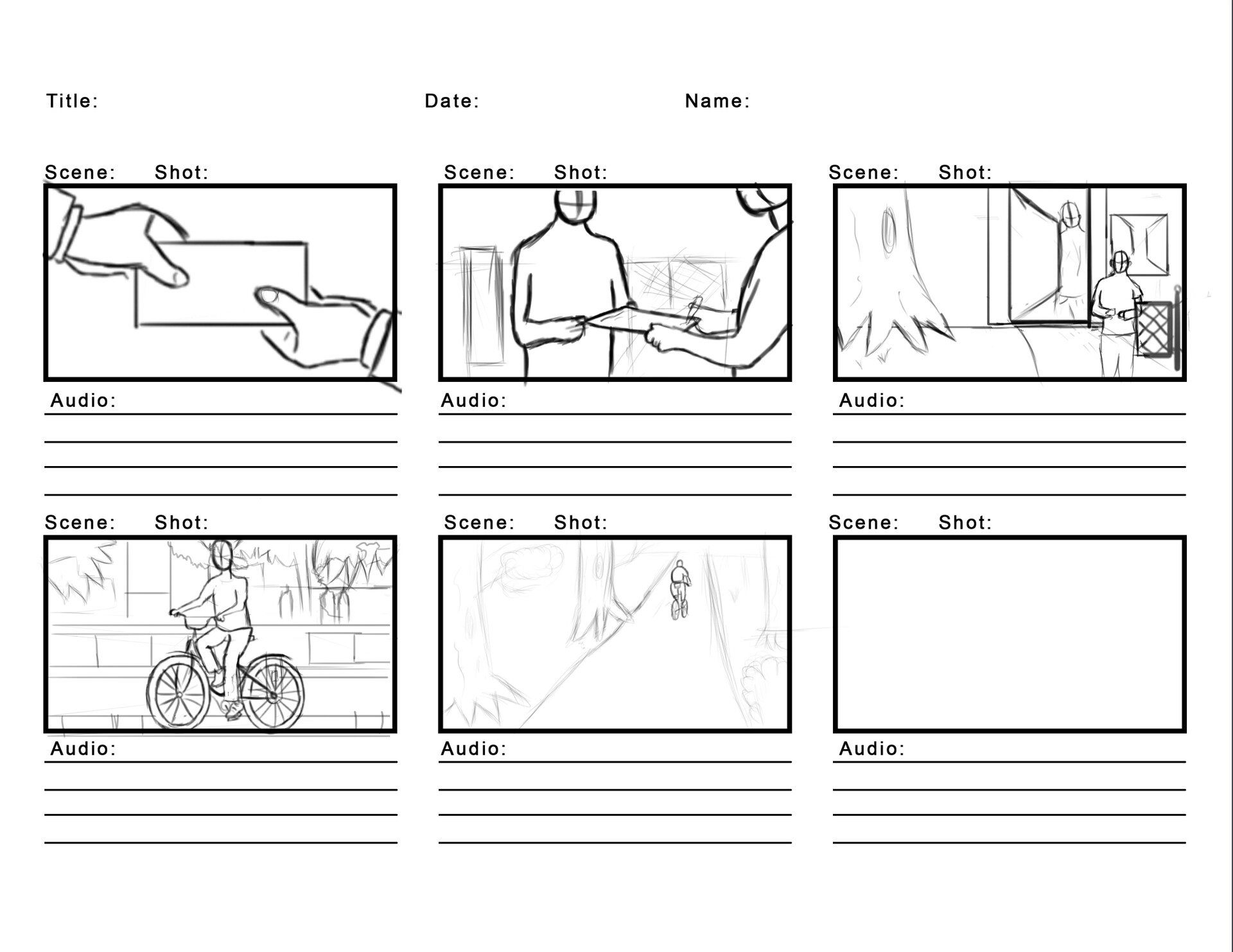 ArtStation - story board
