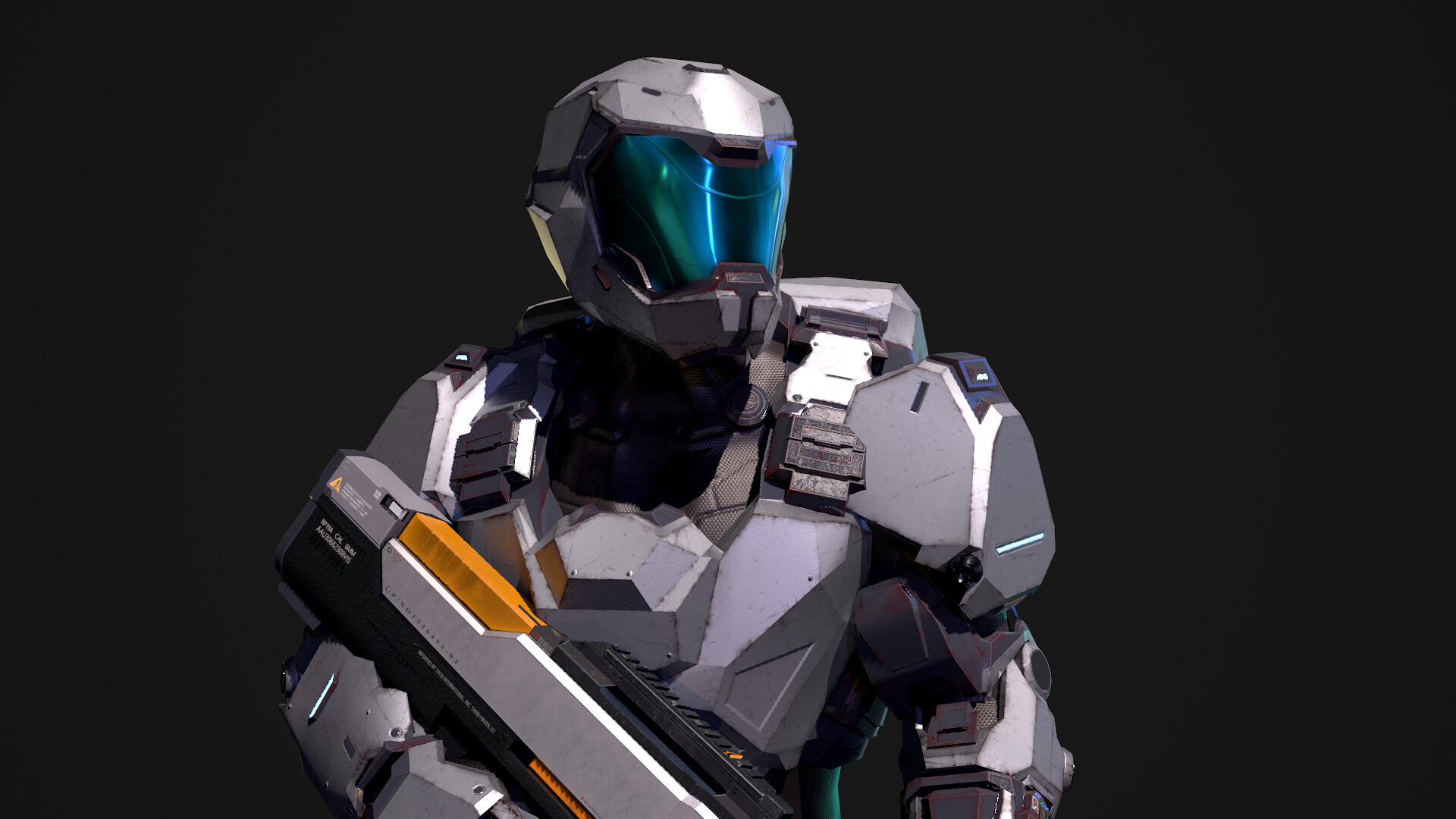 ArtStation - SF power armor