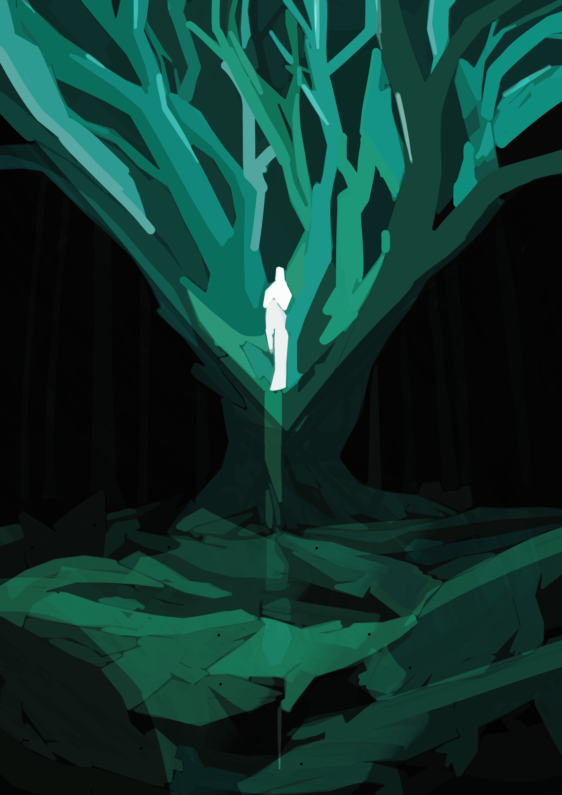 ArtStation - Surrounded Quick Sketch.