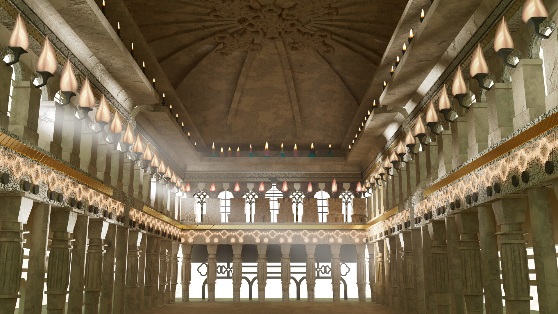 ArtStation - Cathedral set dressing