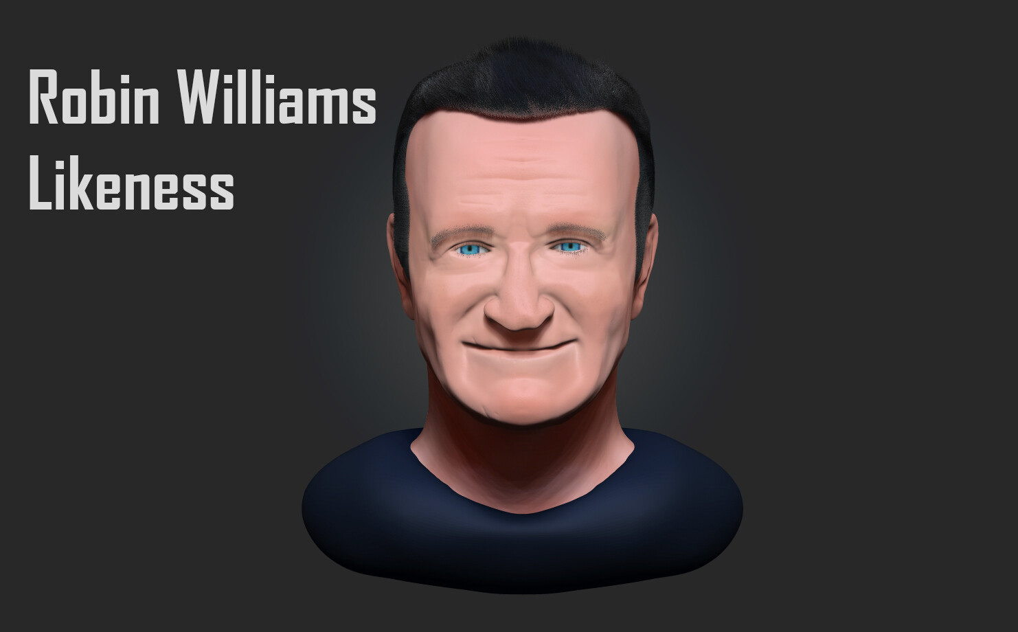 ArtStation - Robin Williams Likeness