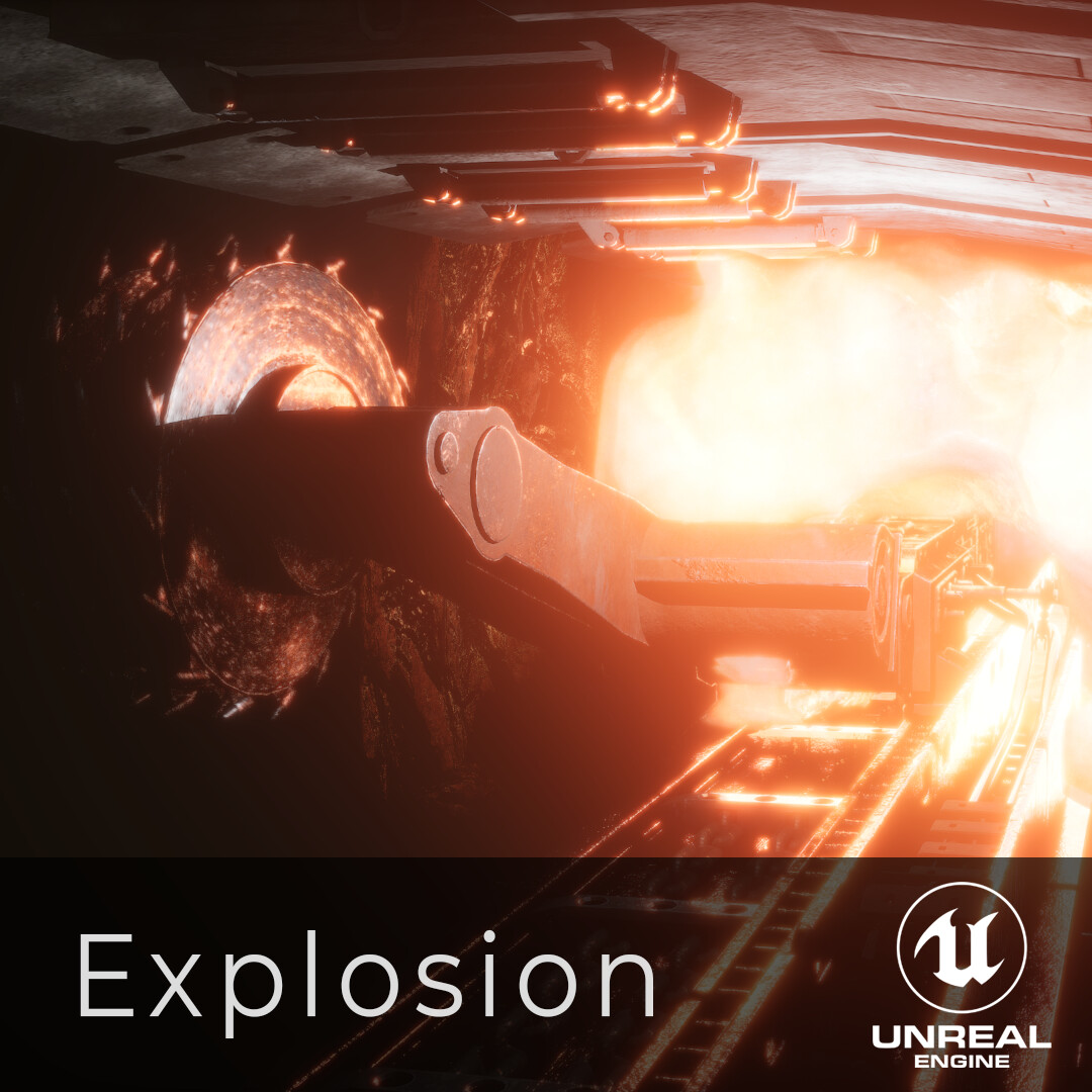 ArtStation - Real-TIme Explosion Unreal Engine