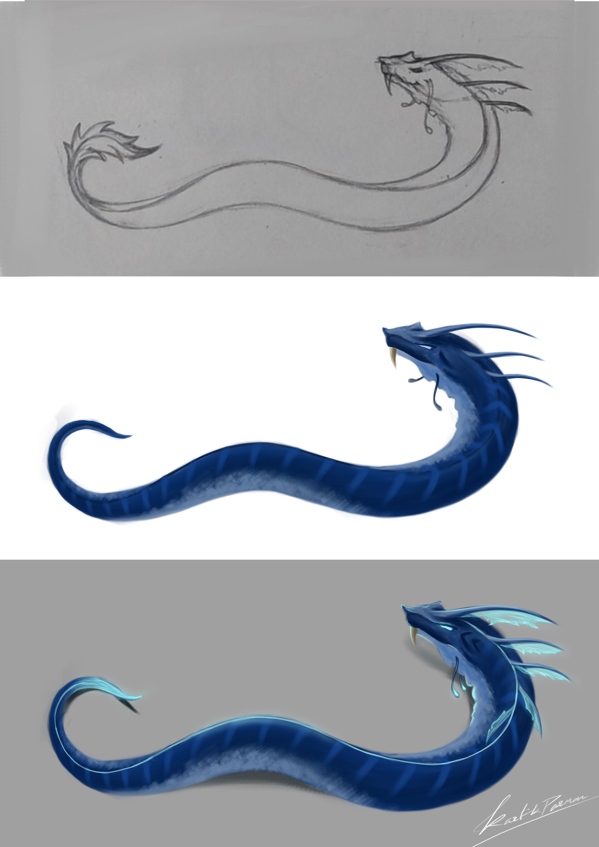 ArtStation - Water creature