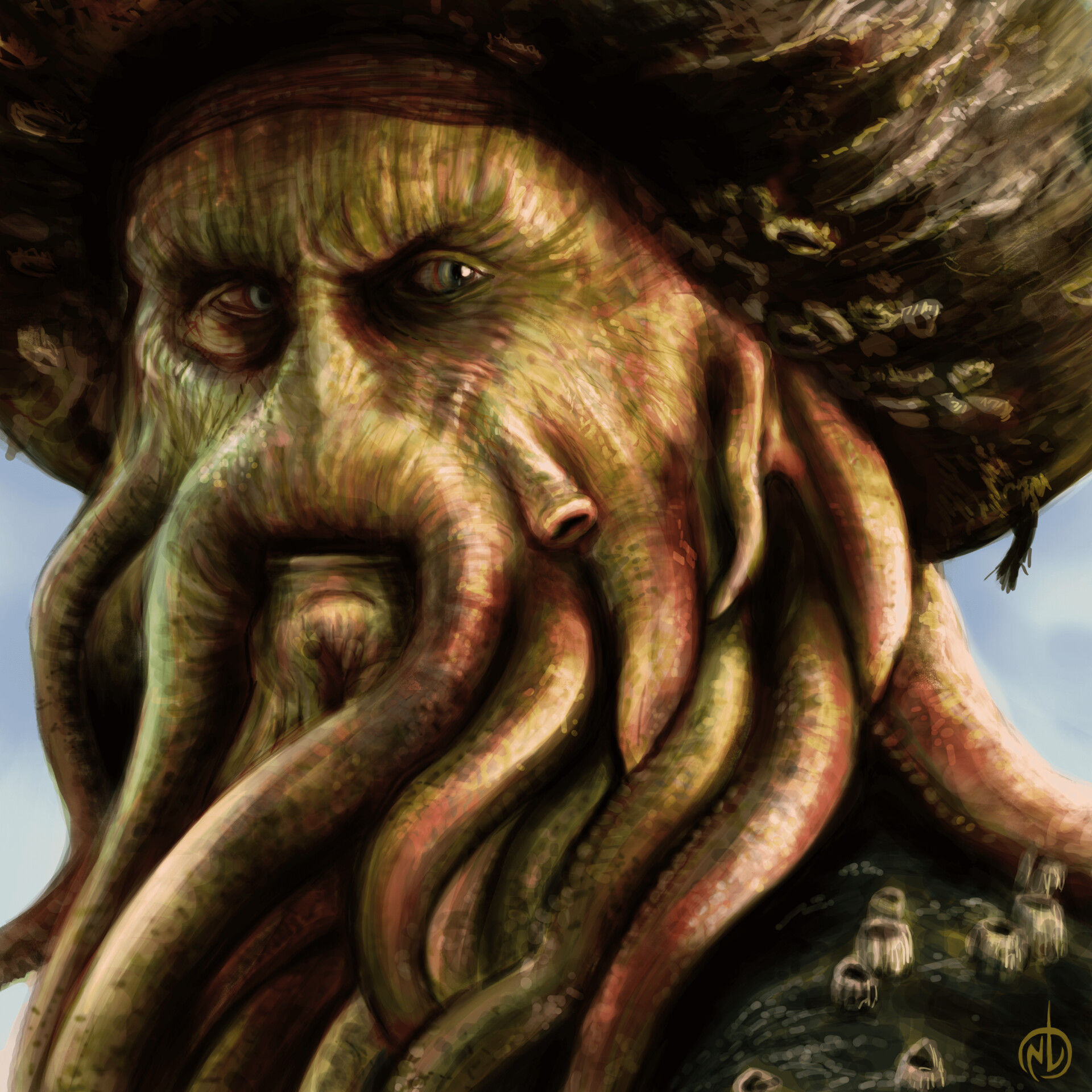 ArtStation - Davy Jones