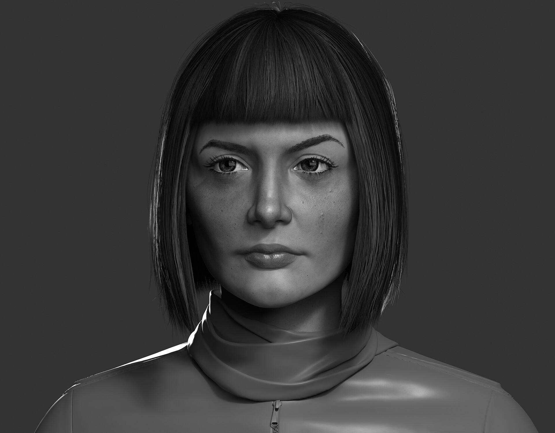 ArtStation - FEMALE ANATOMY STUDY - HEAD