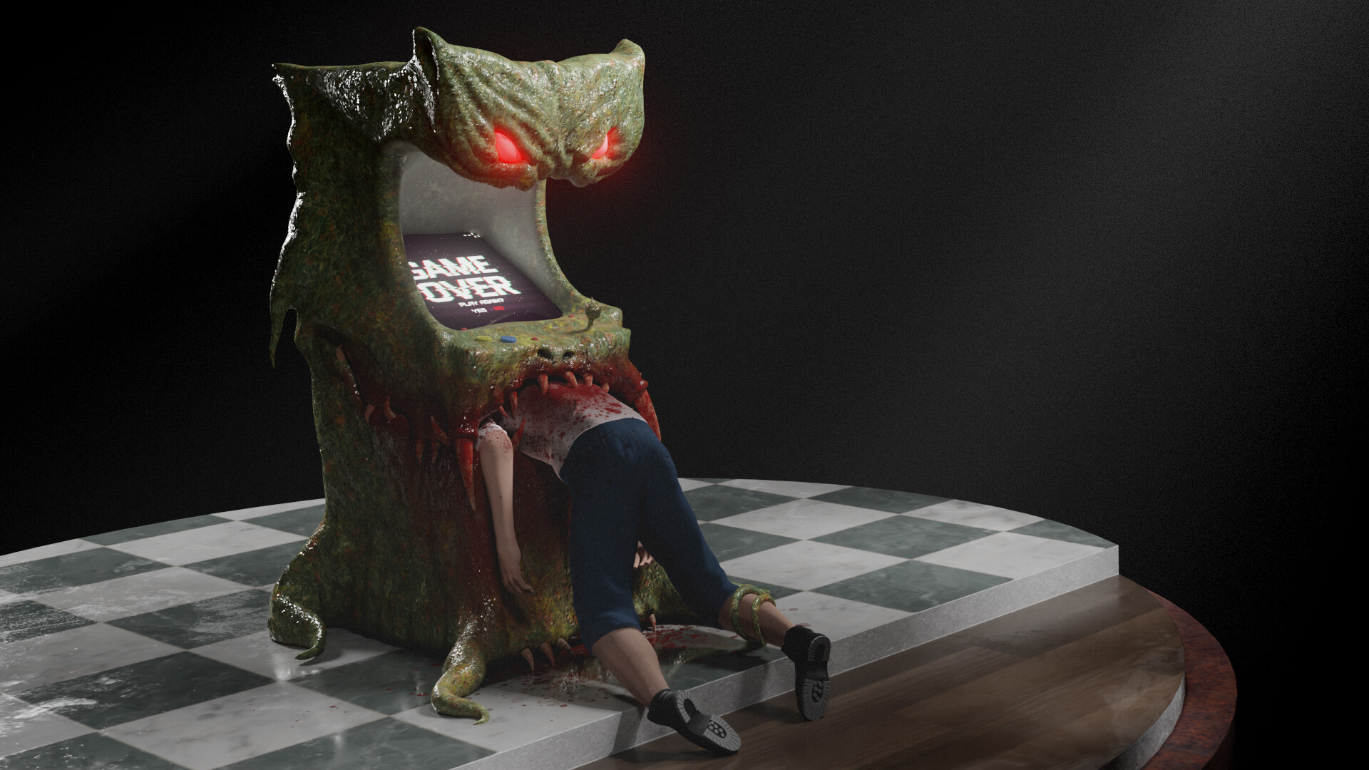ArtStation - GAME OVER