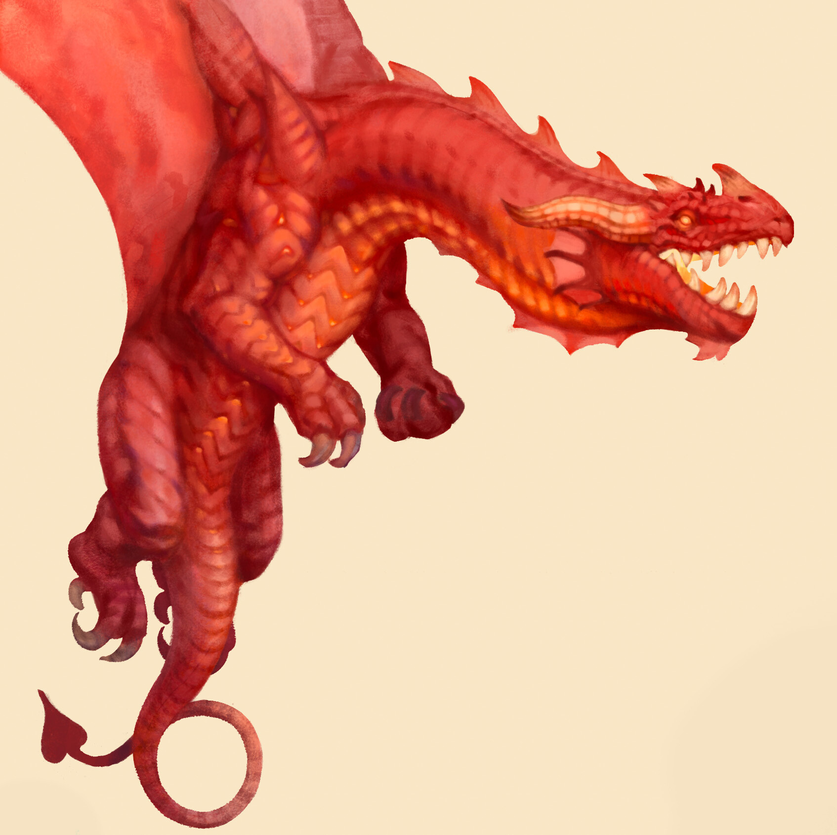 ArtStation - Red Dragon