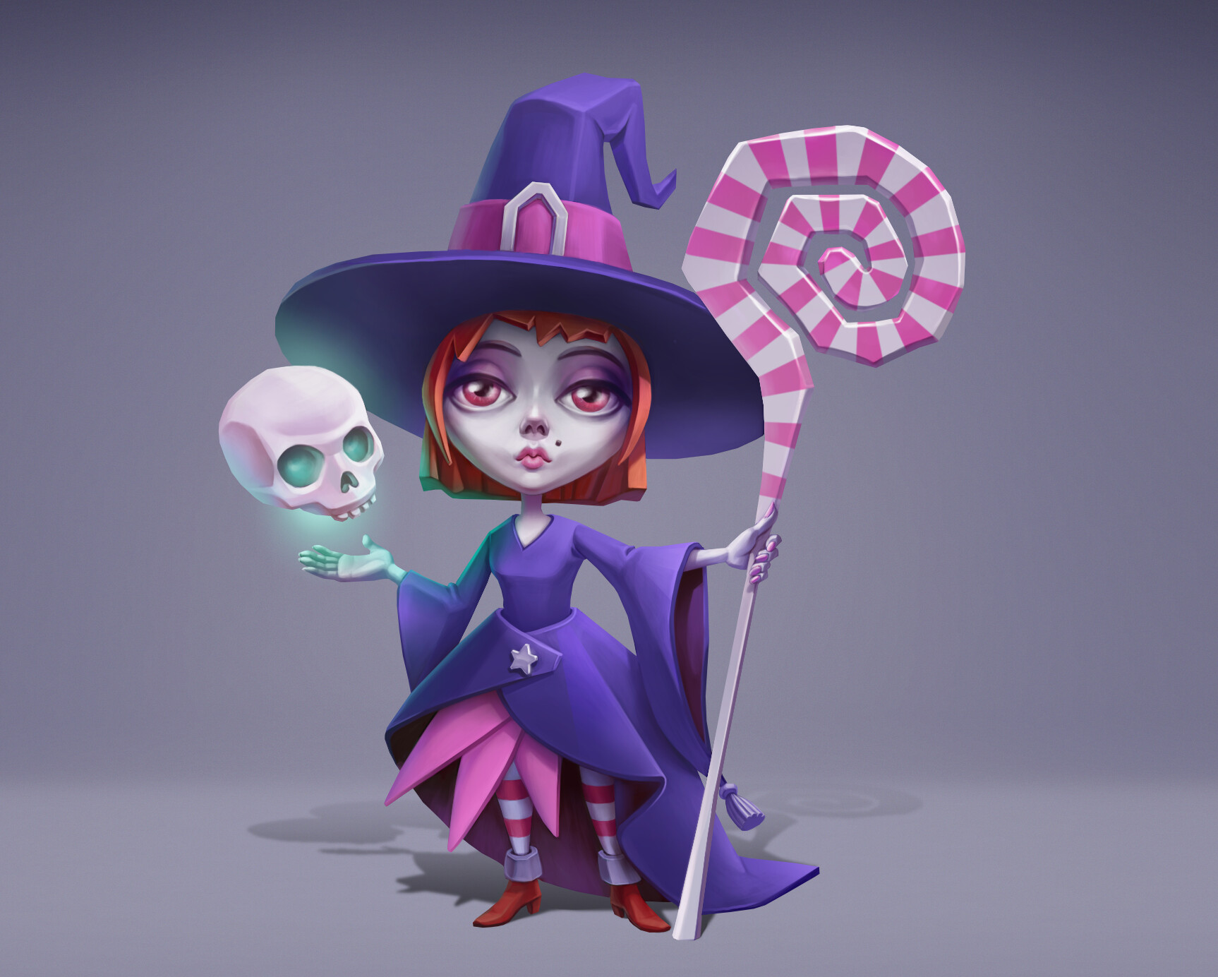 ArtStation - Wizard girl