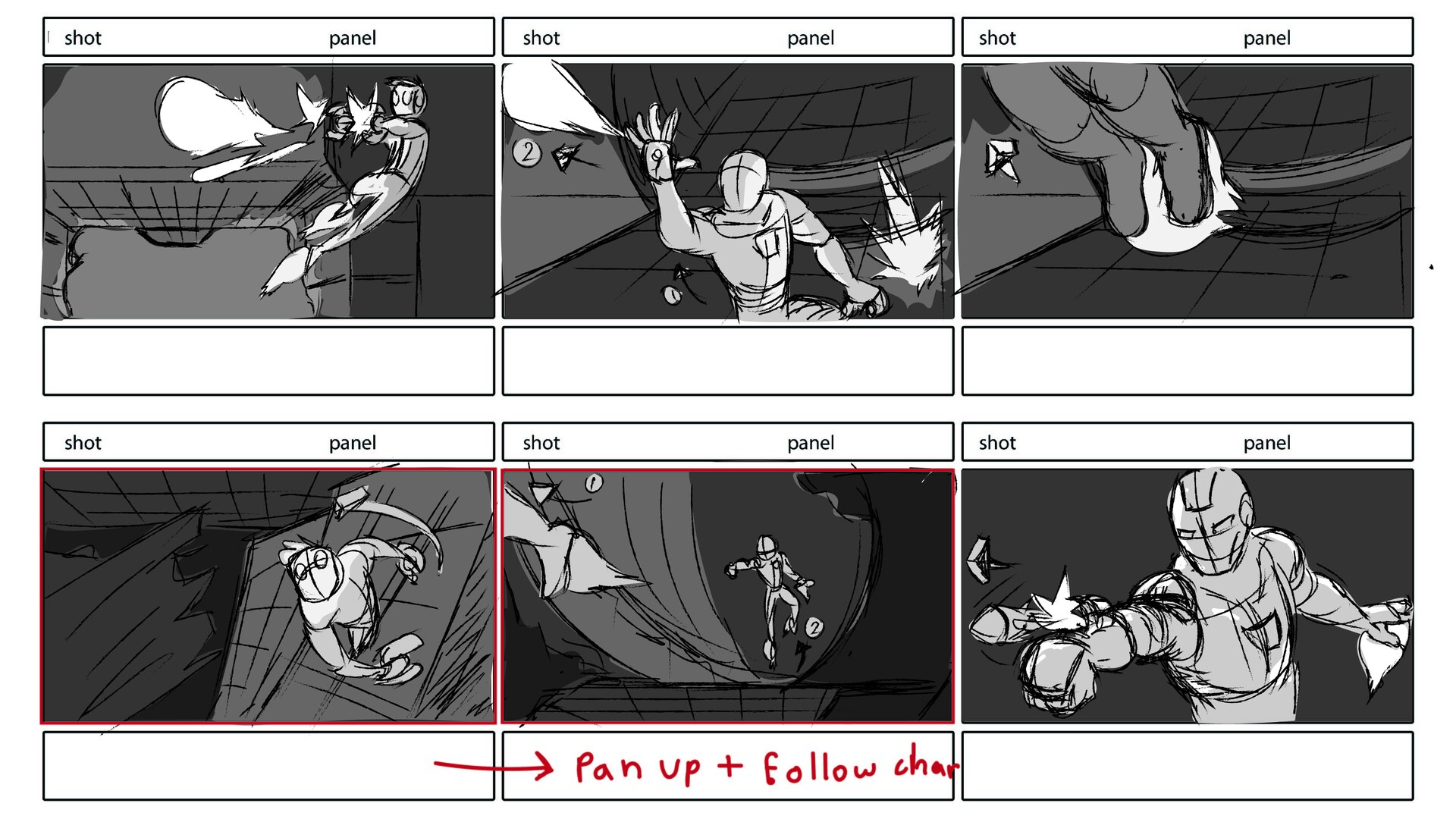 Fabian Sanchez - Storyboard Practice - "Avengers: Infinity War" Board ...
