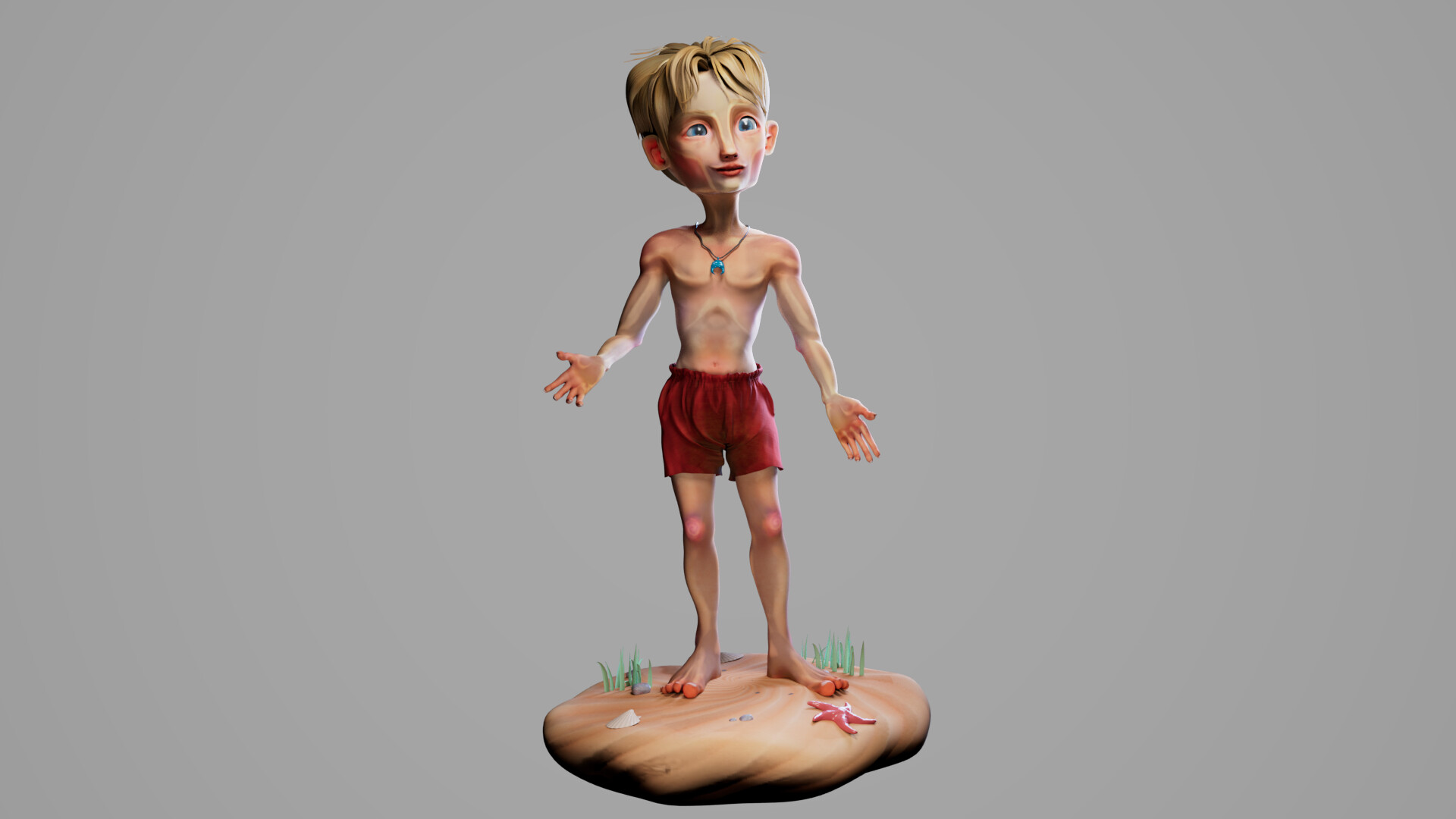 ArtStation - Dylan- 3D model for Sbwriel