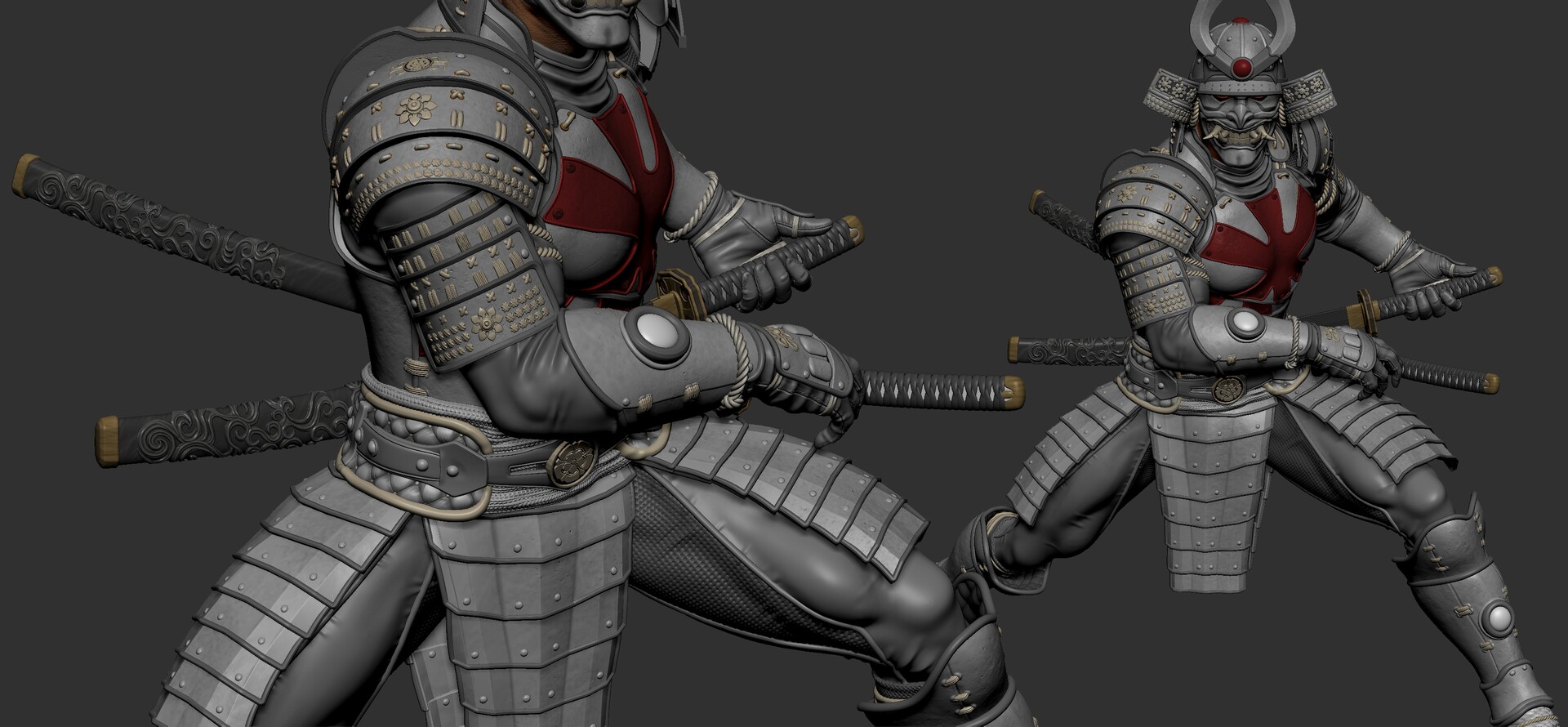 Silver Samurai Concept Art
