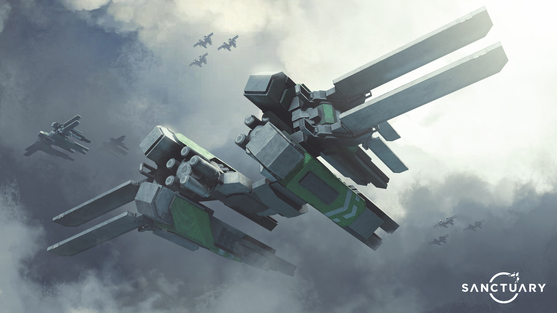 ArtStation - Sanctuary RTS flying units