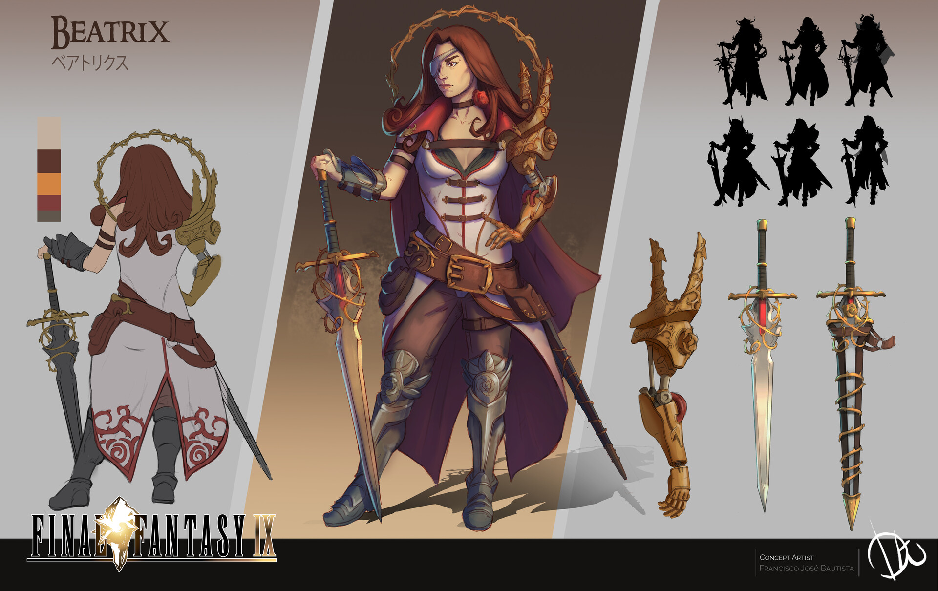 ff9 beatrix playable