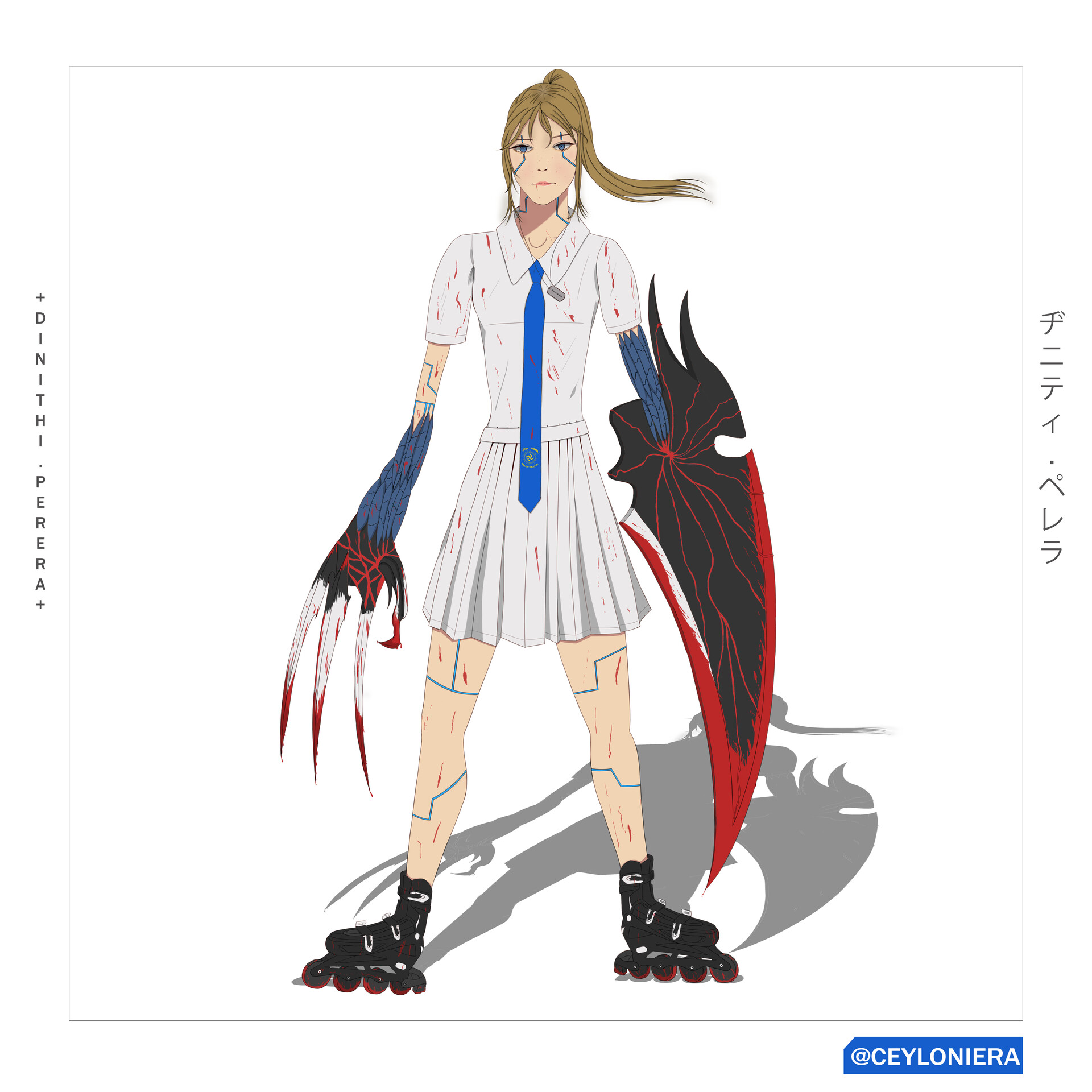 ArtStation - BioMutant Schoolgirl - Dinithi Perera