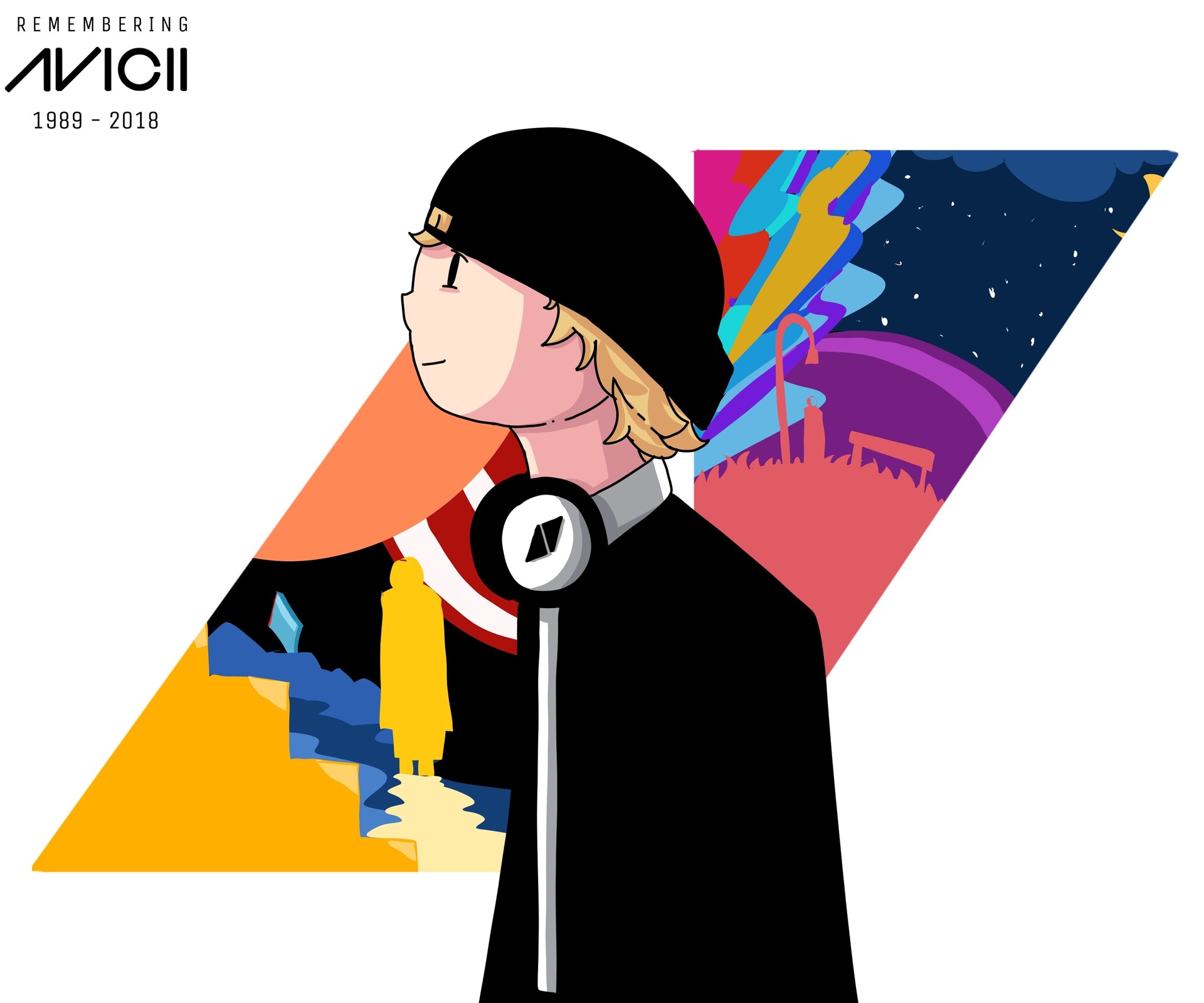 ArtStation - Remembering Avicii