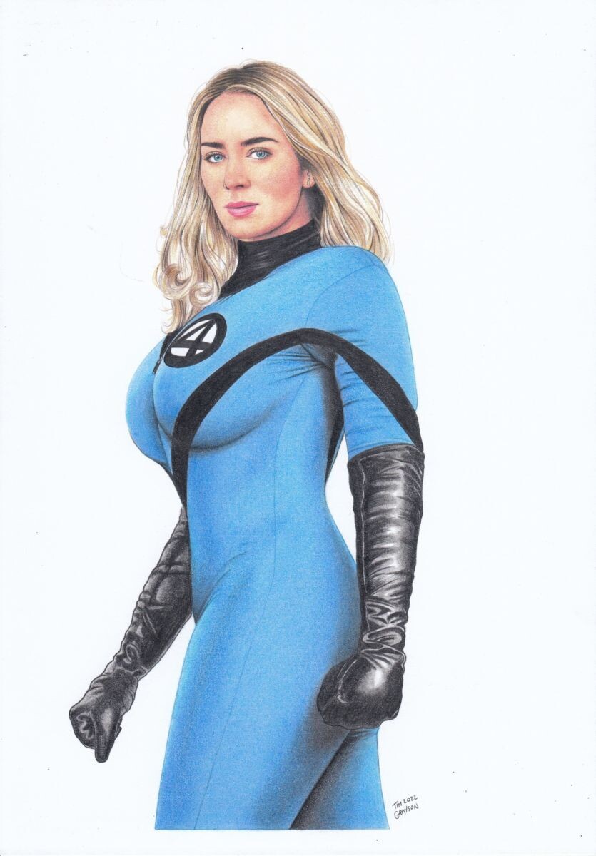 ArtStation - Sue Strom from Fantastic Four