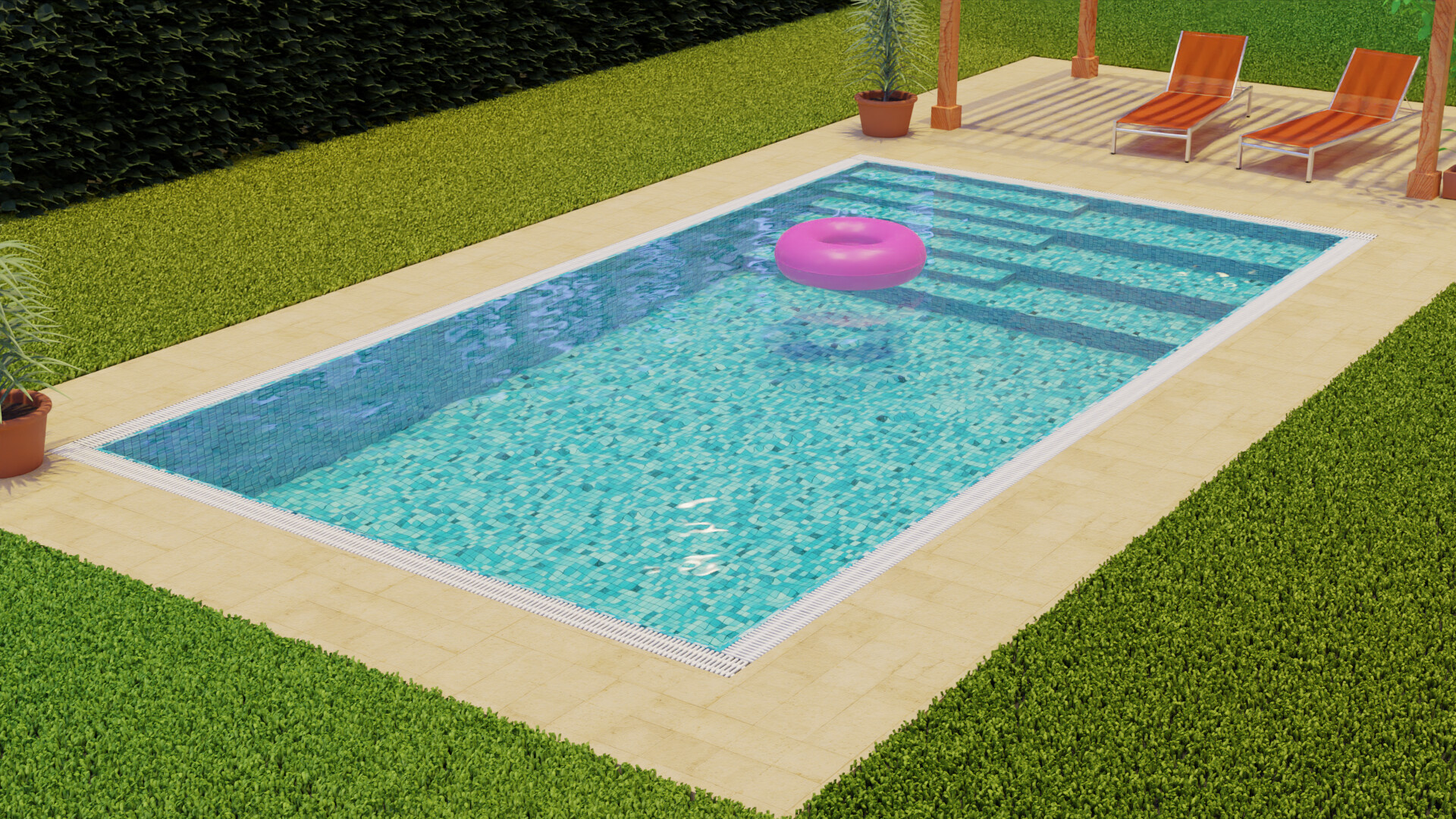 ArtStation - Swimming Pool