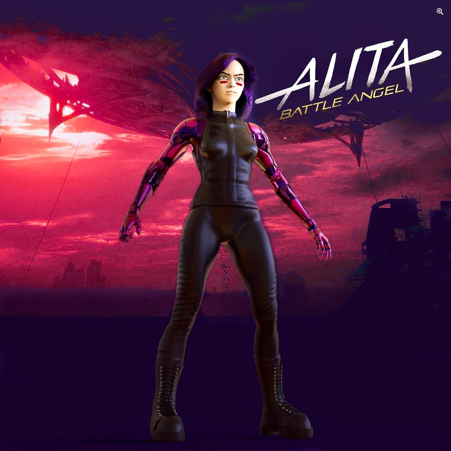 ArtStation - Inspired to Alita