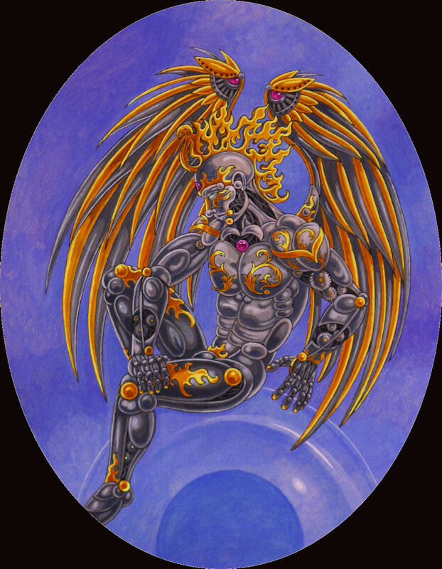 ArtStation - Clockwork Angel Warrior