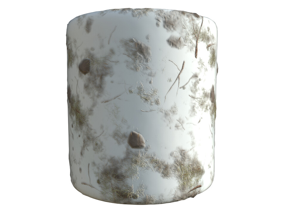 Fredrik Marcus - Environment Art - Campfire in the Winter Forest