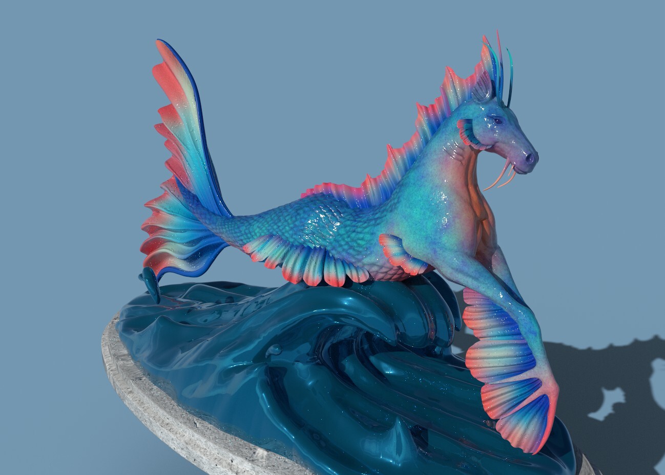Mythical Creatures Hippocampus