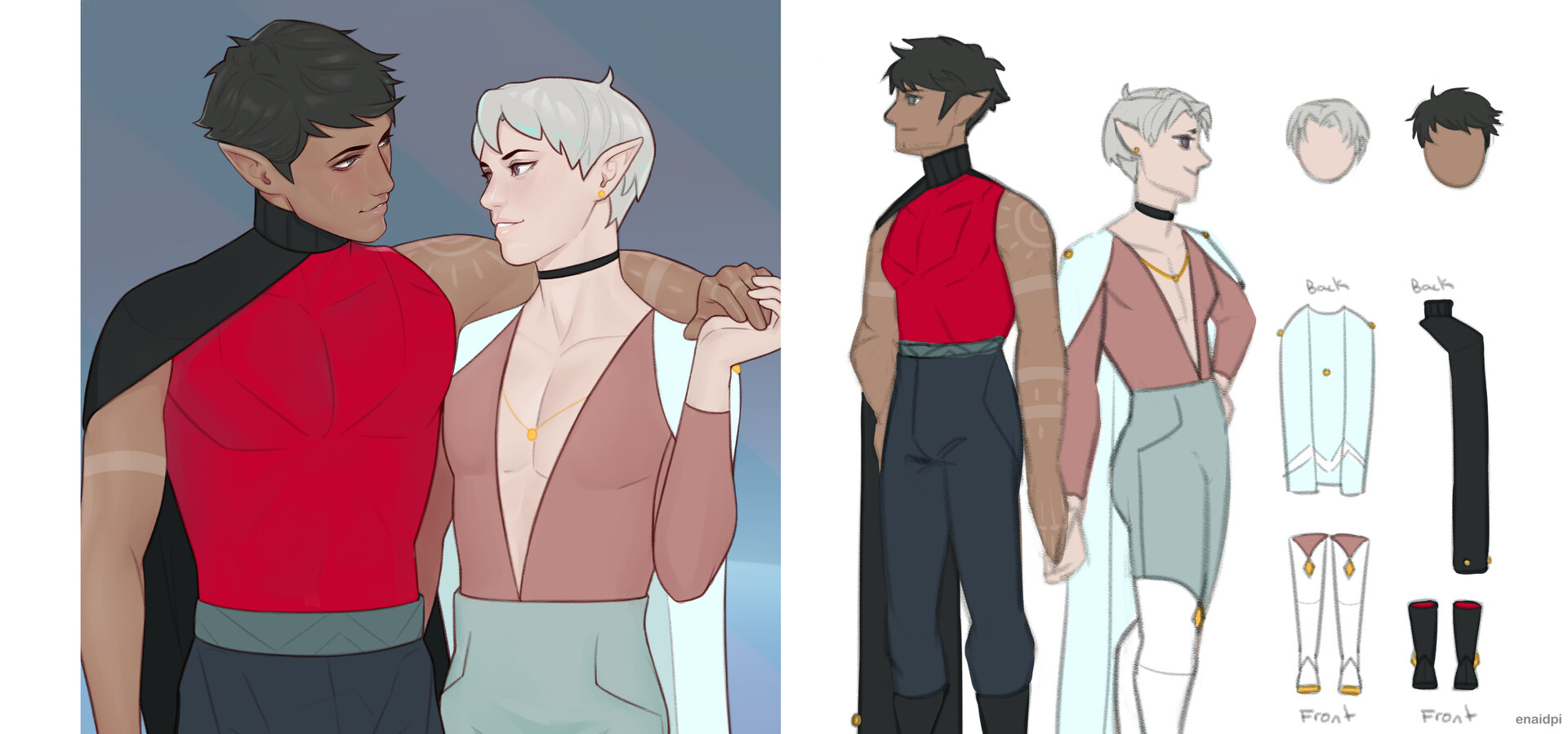 ArtStation - space characters oc