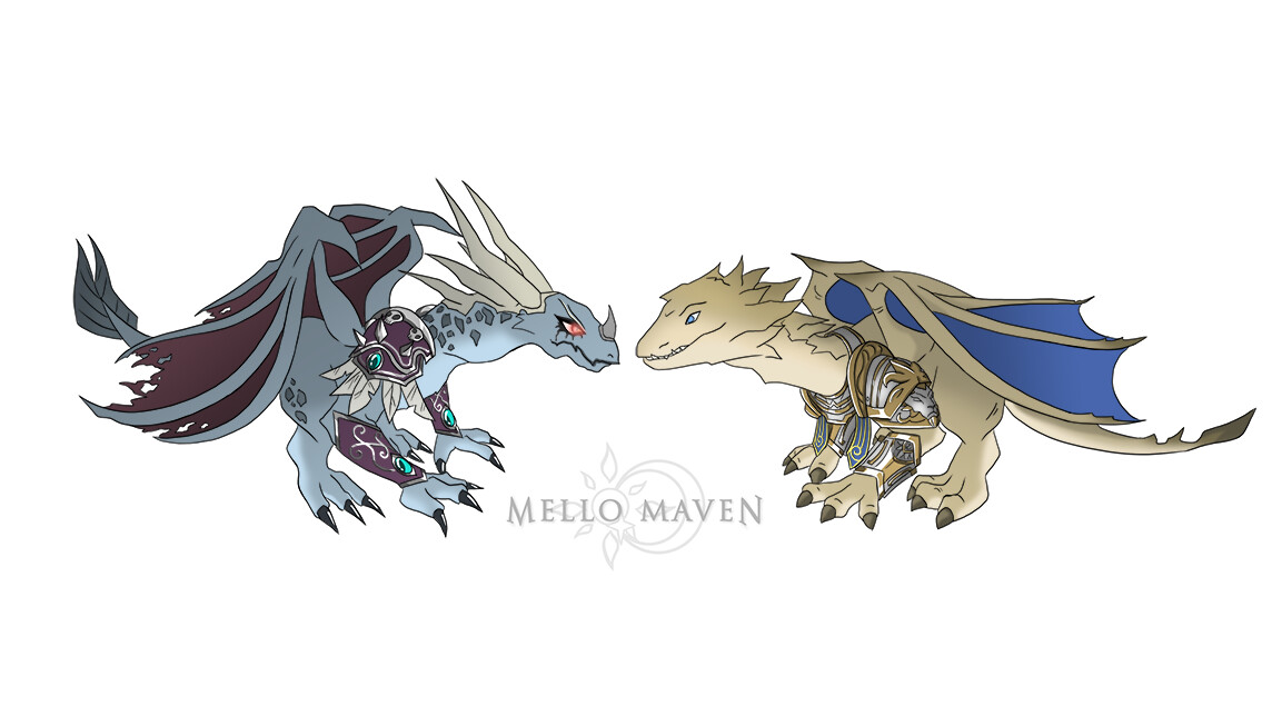 ArtStation - BFA Dragons