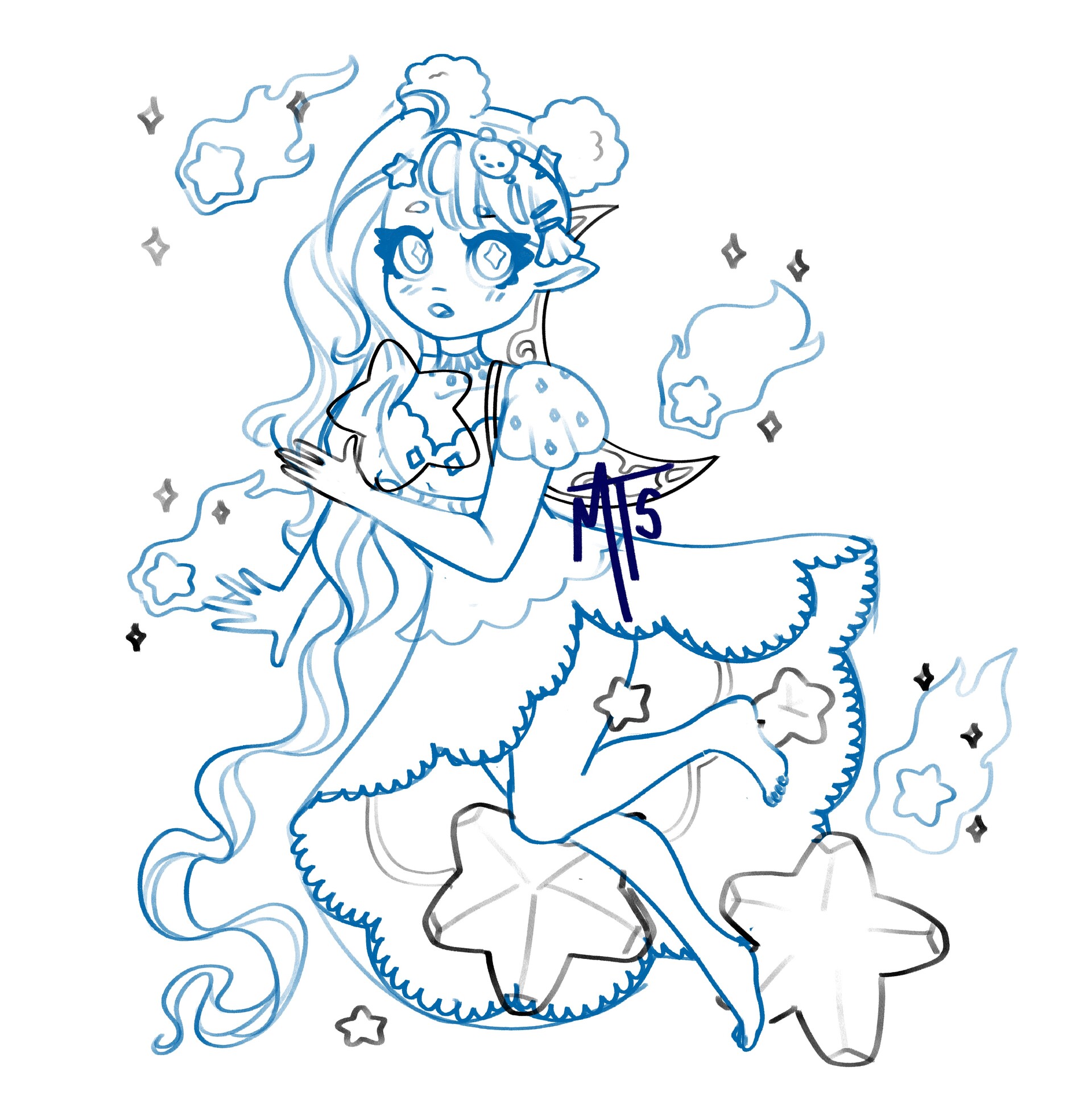 ArtStation - Mimi (oc sketch)