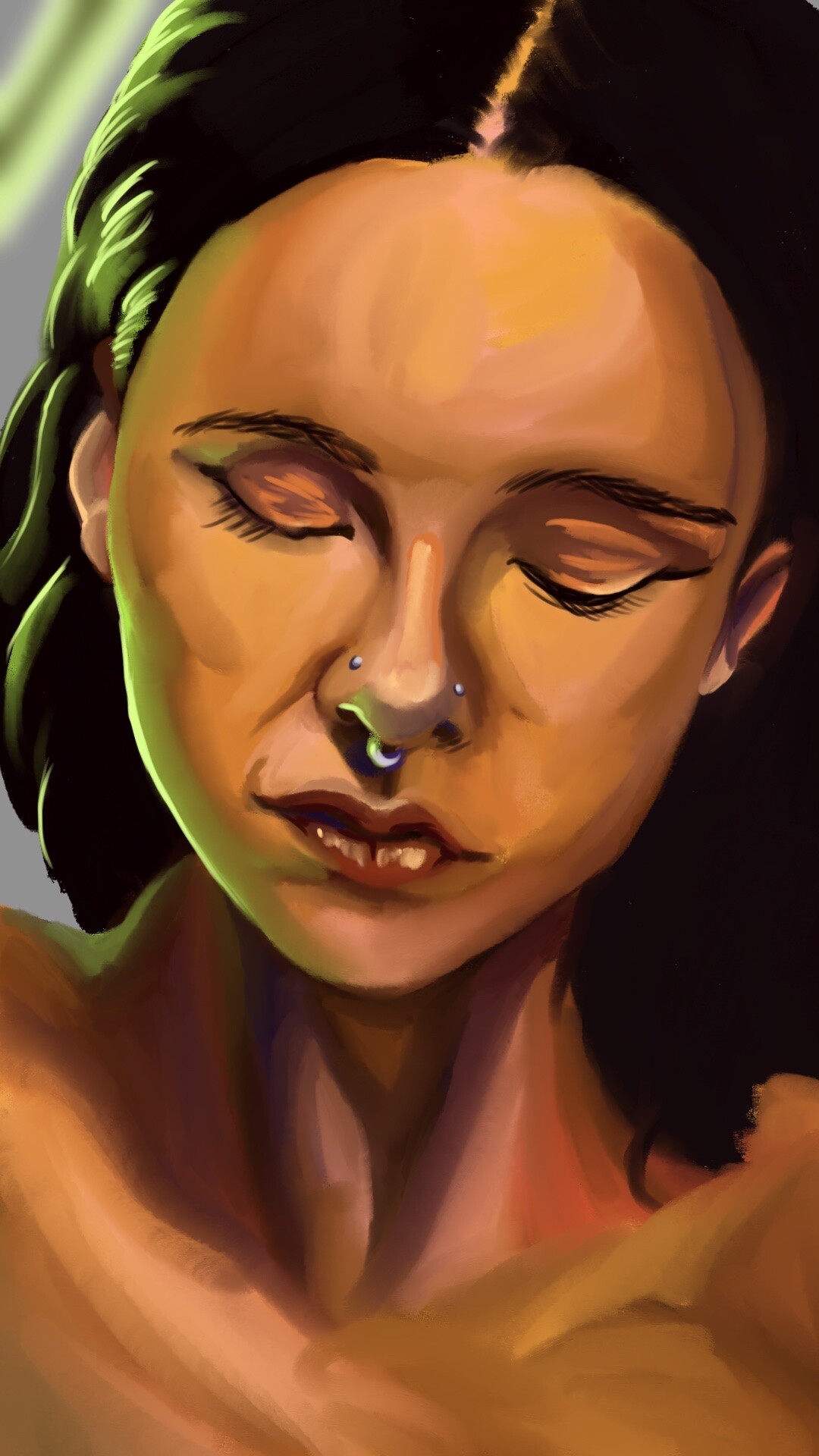 ArtStation - Light study portrait