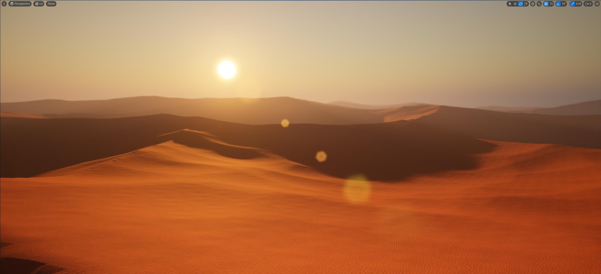 ArtStation - My desert scene in Unreal Engine 5