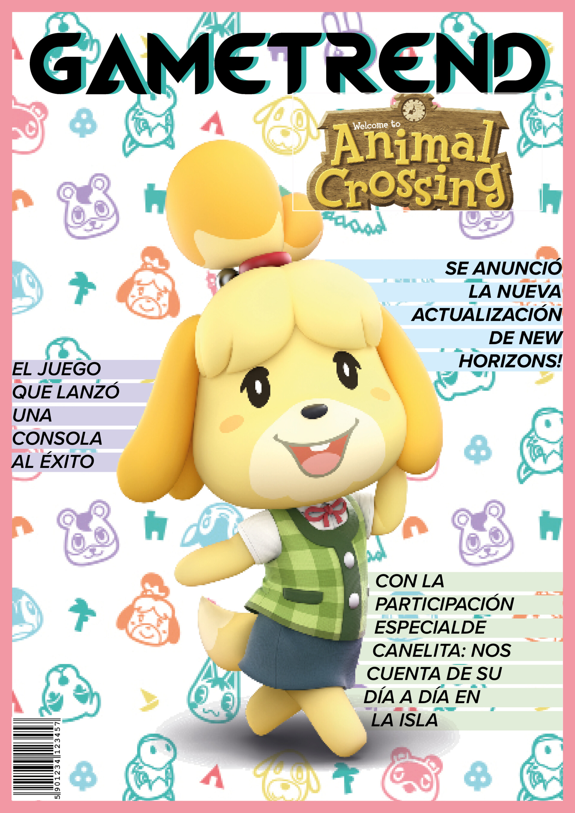 ArtStation - Portada de revista de videojuegos