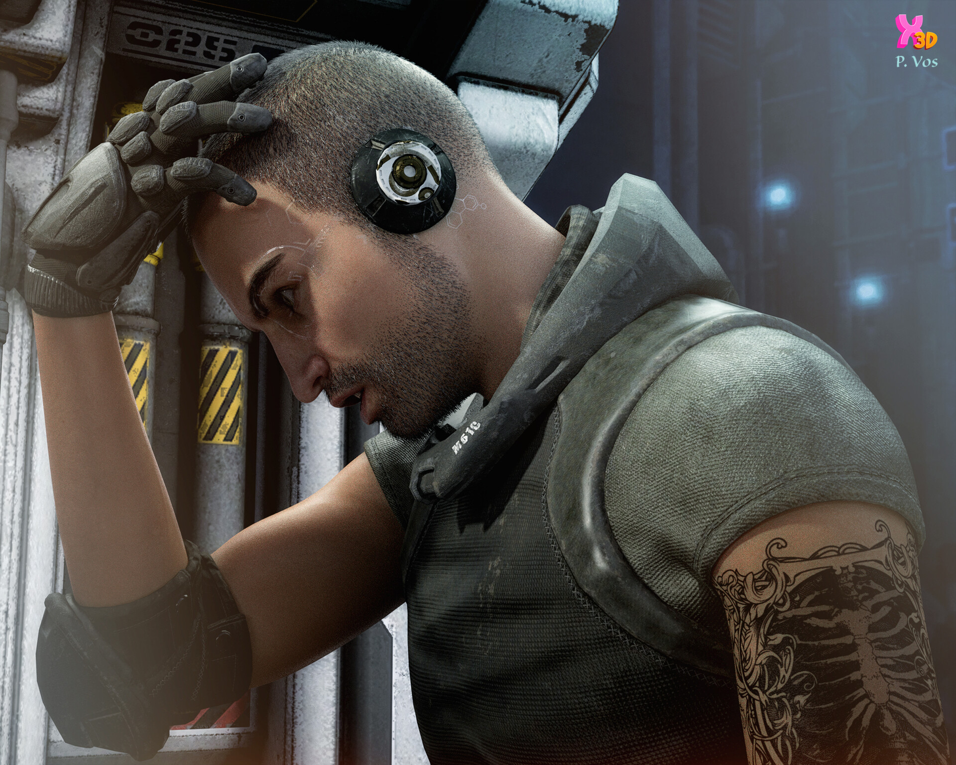 Xtreme3D Studio - ND SciFi Details Ears for G8.1 by Nathy Design