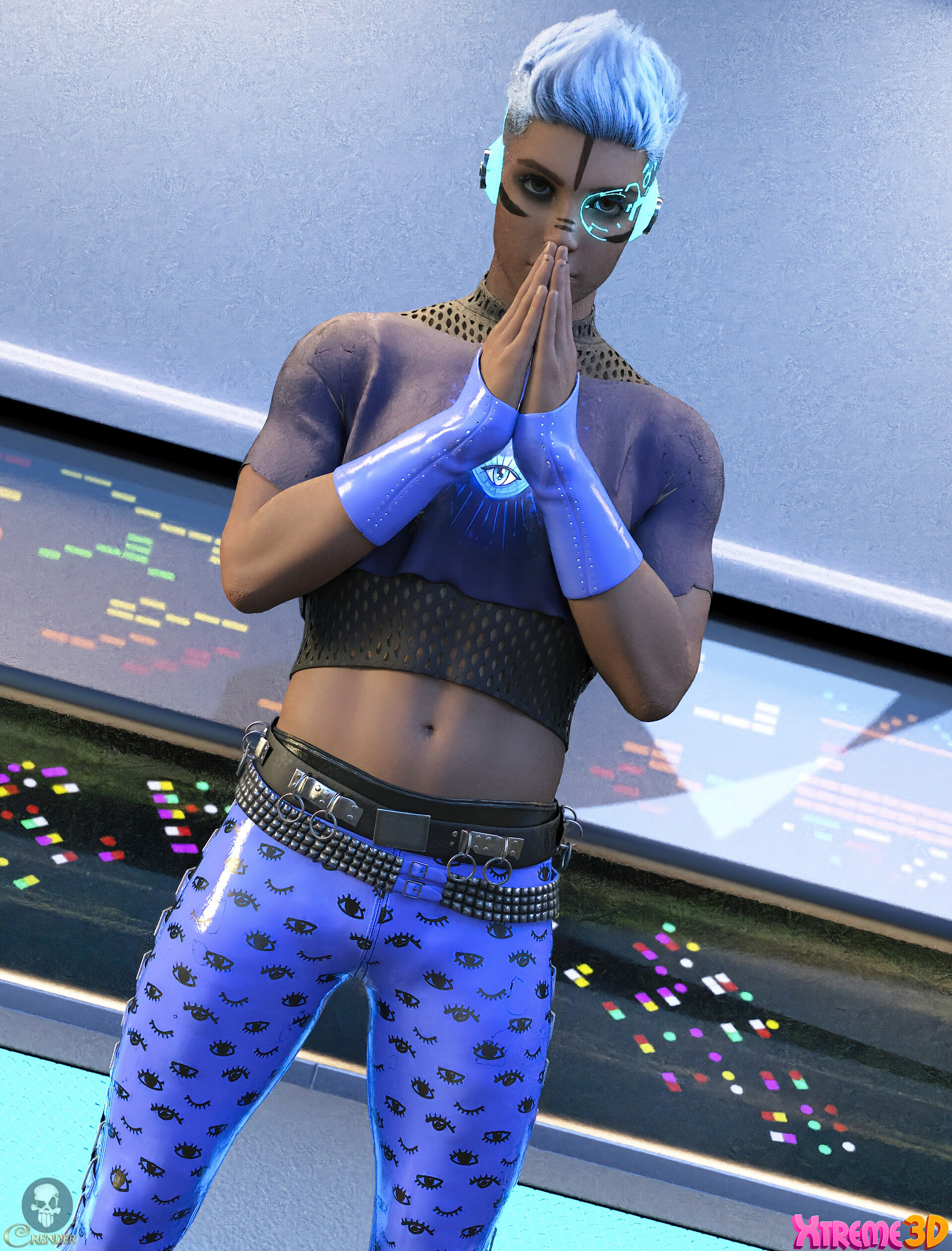 Xtreme3D Studio - ND SciFi Details Ears for G8.1 by Nathy Design