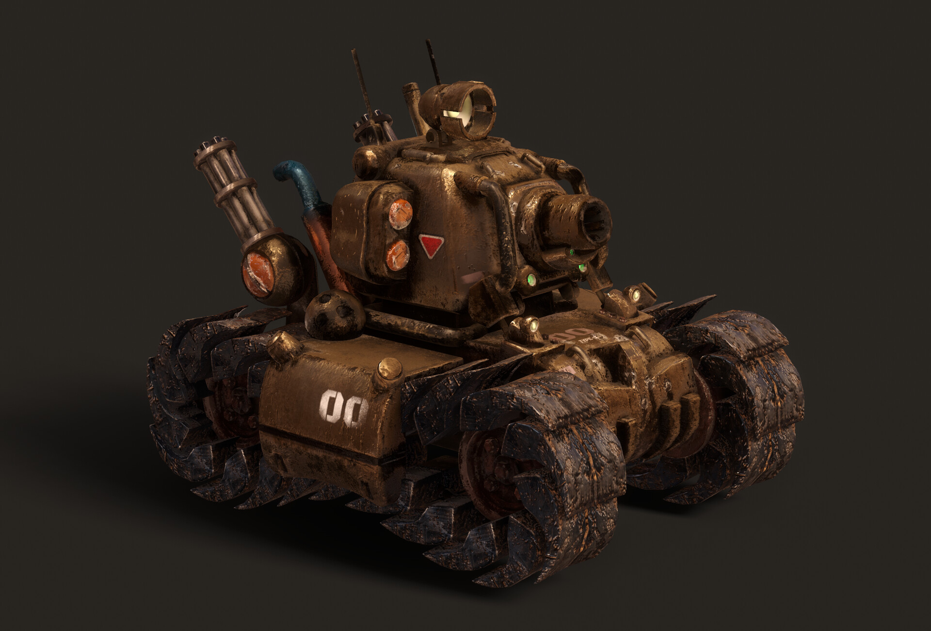ArtStation - Metal Slug Tank