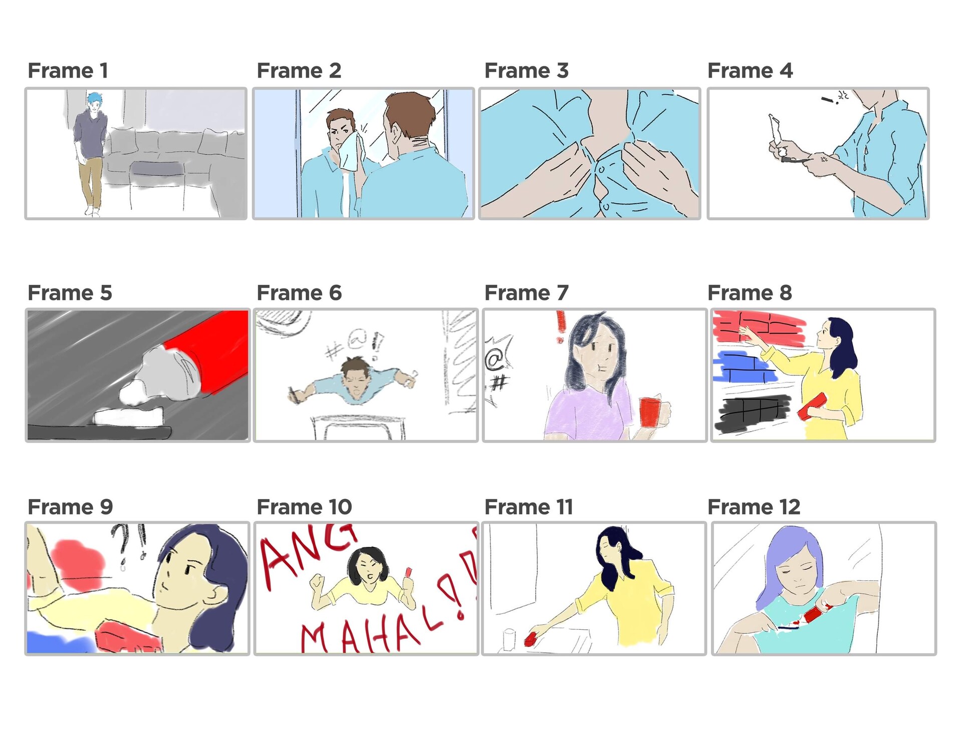 ArtStation - Storyboard - SWAK Alert