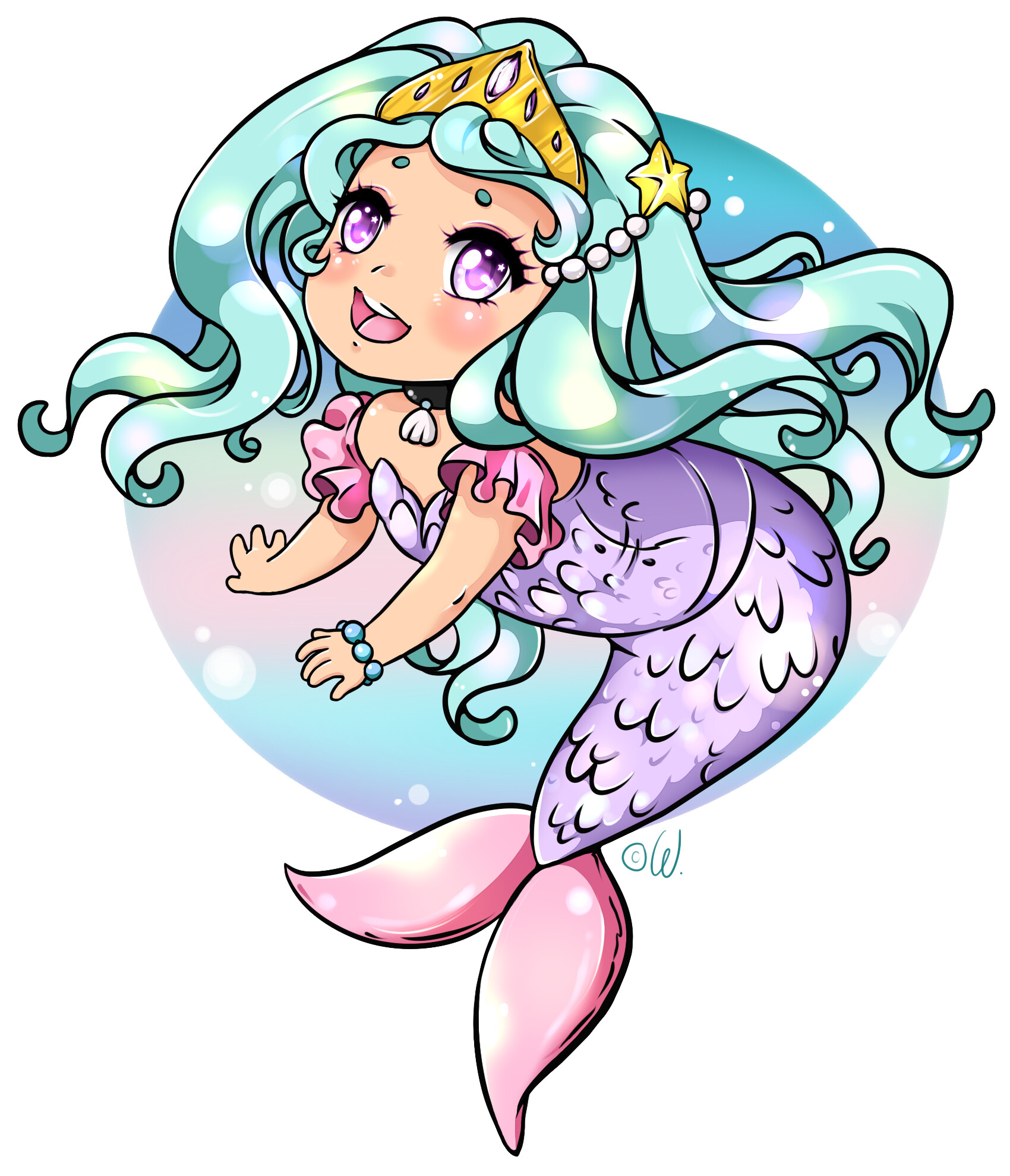 Wonderland - Chibi Mermaid