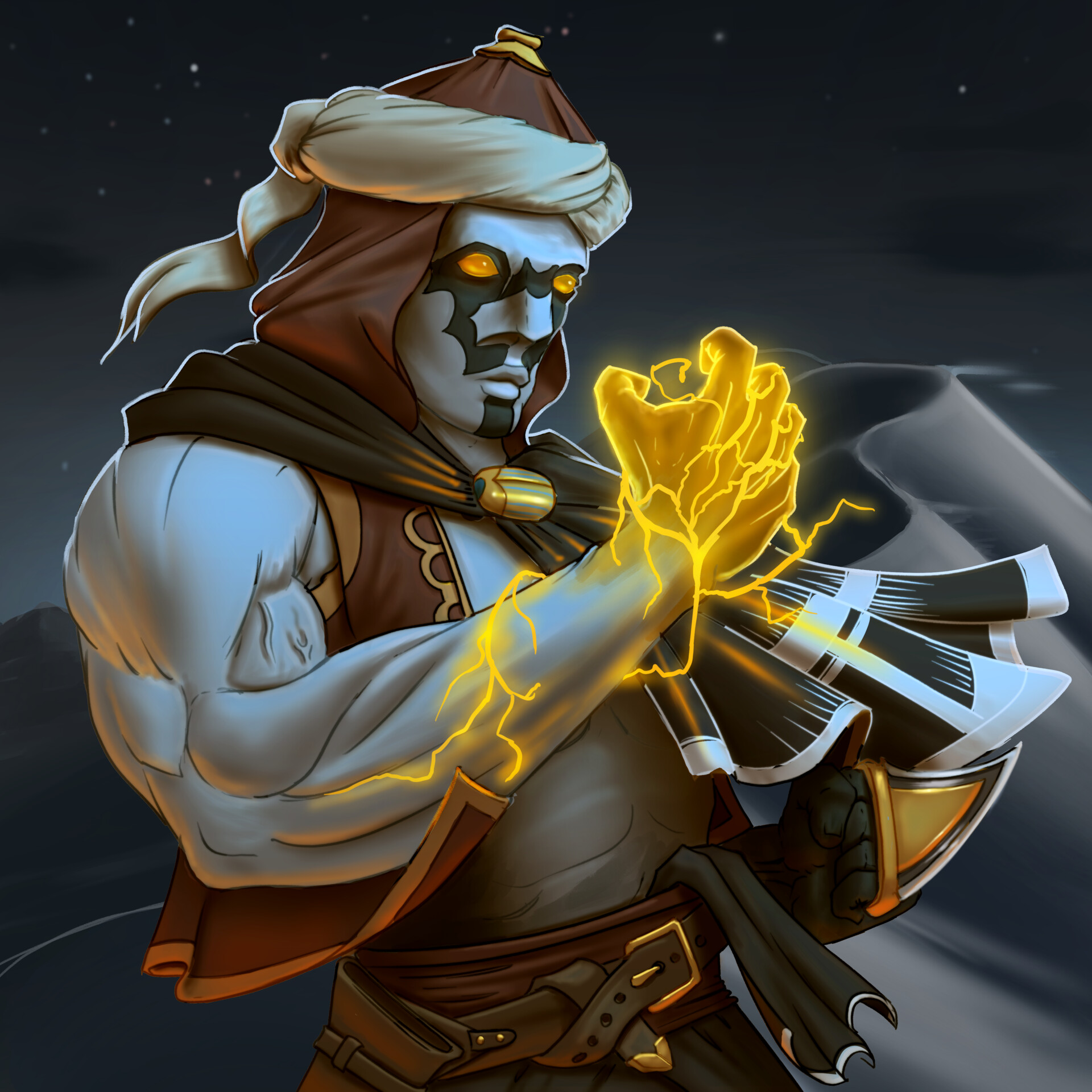 ArtStation - Desert mage