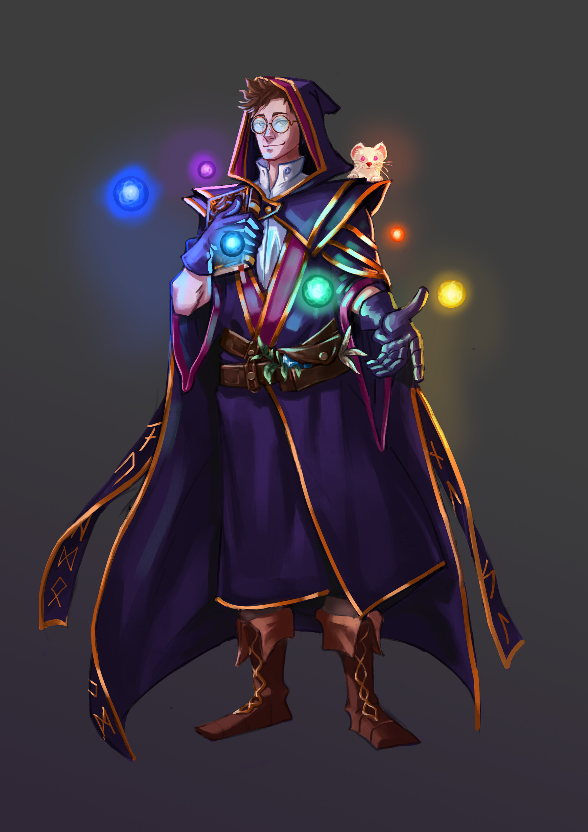 ArtStation - Wizard Commission