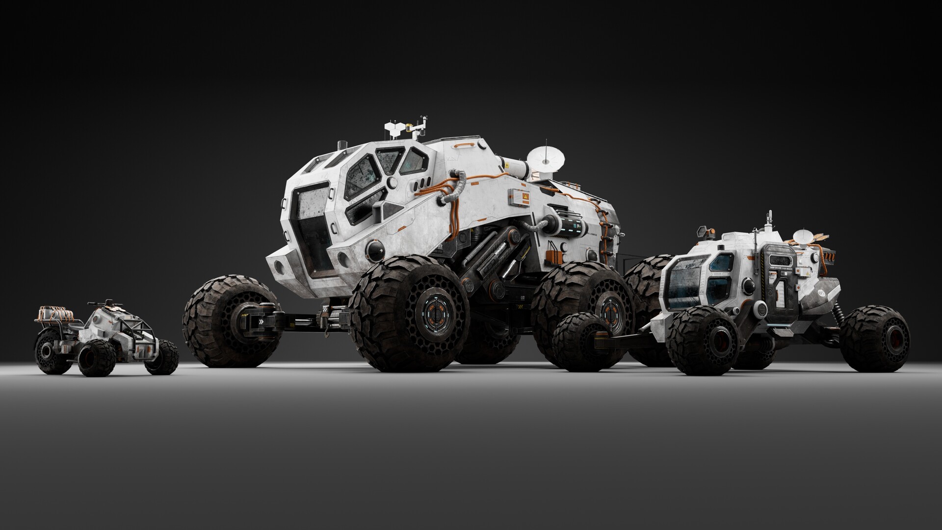 ArtStation - Space Exploration Vehicles